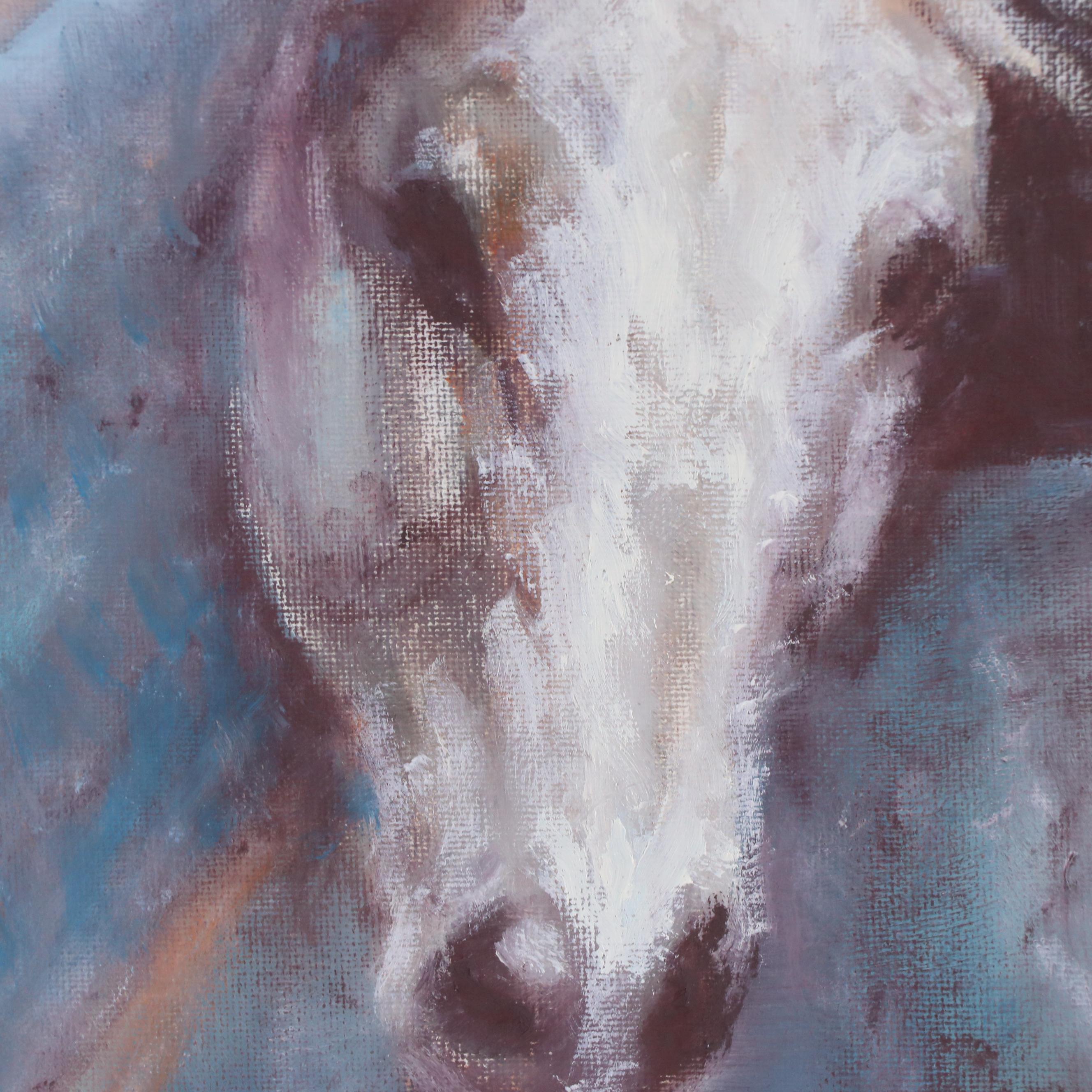 Gregory Perillo Western Genre Oil Painting of Horses | EBTH