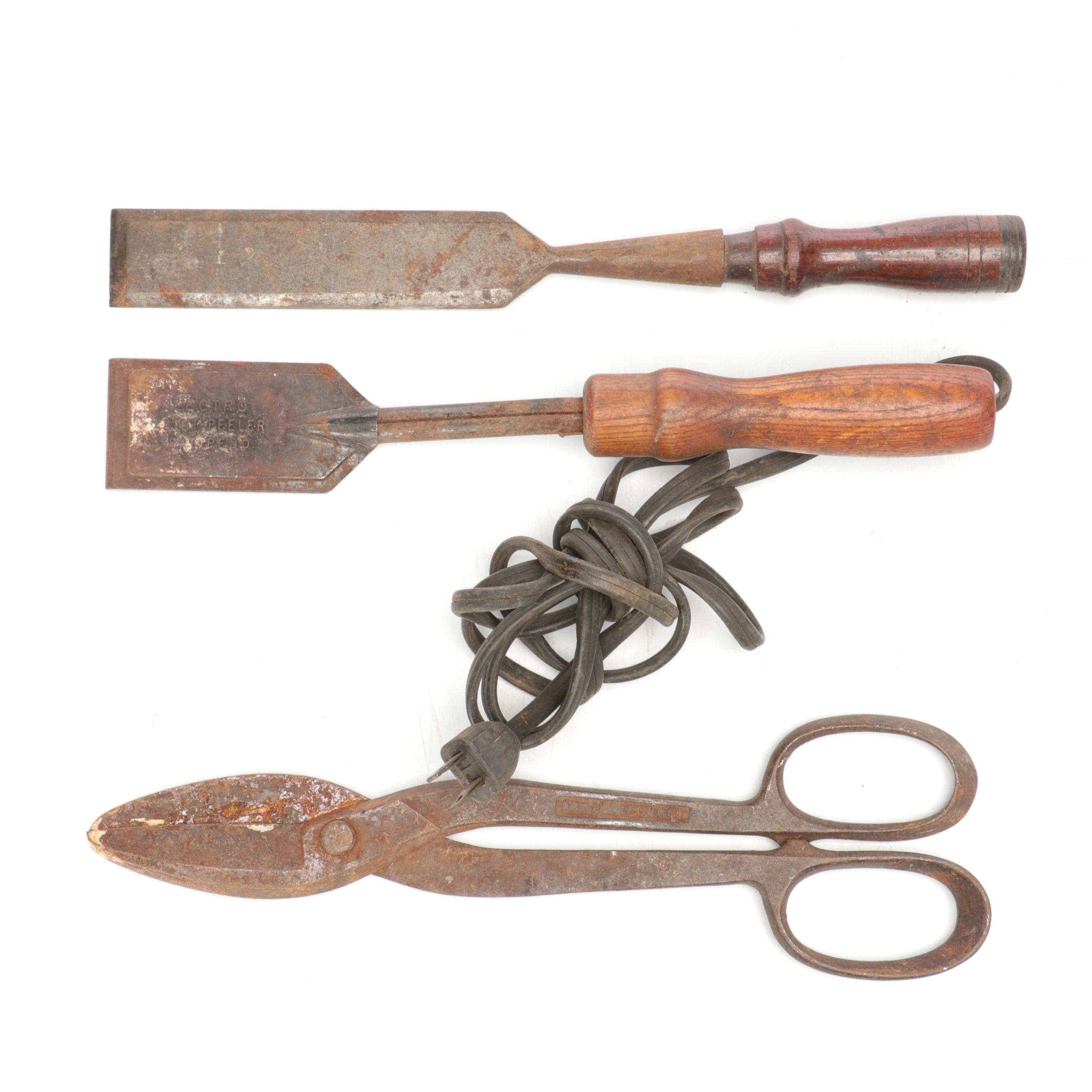 Primitive Style Wood Planers, Chisels, and Other Hand Tools ...