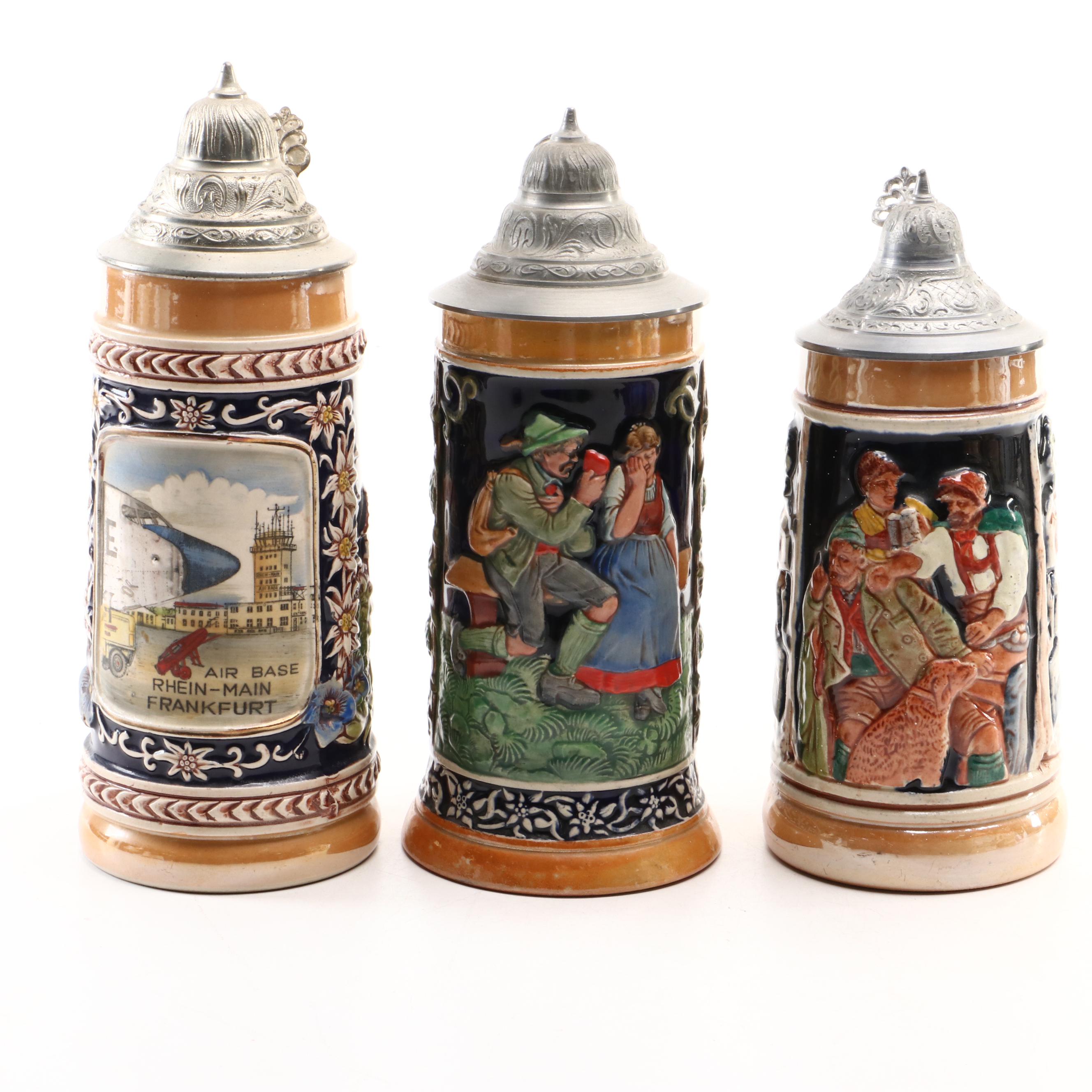 German Ceramic Beer Steins | EBTH