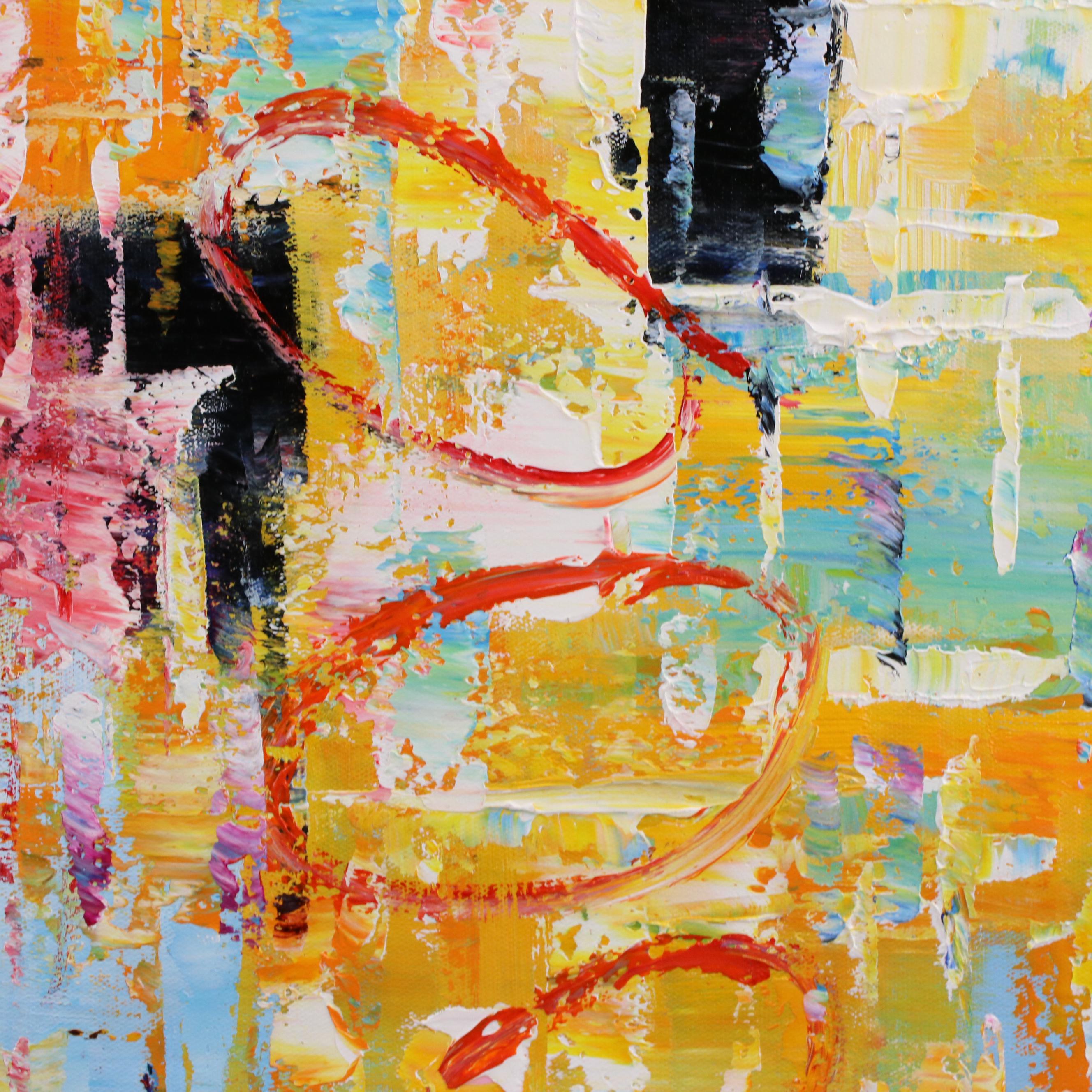 Bing Large-Scale Abstract Oil Painting, 21st Century | EBTH