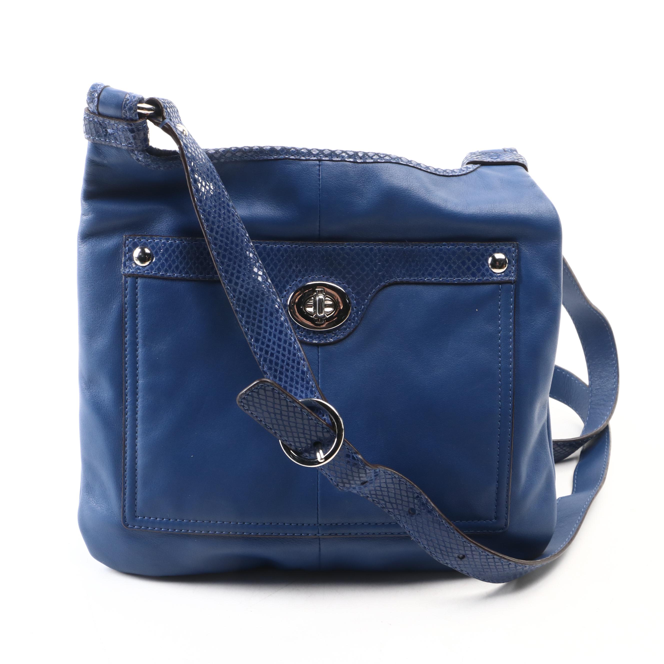Coach Crossbody Bags in Blue Leather | EBTH