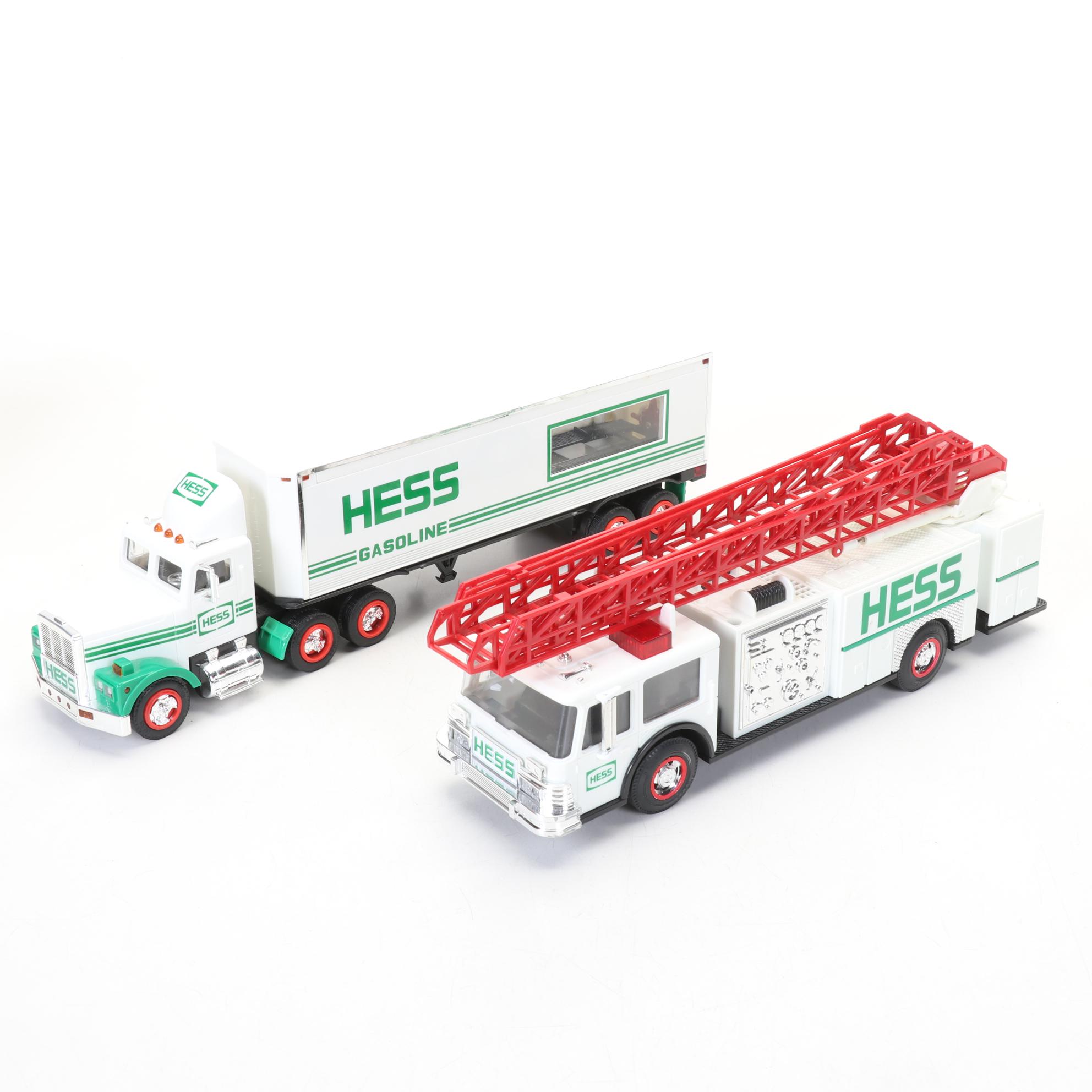 Eight Hess Toy Vehicles With Helicopters, Race Cars and More | EBTH