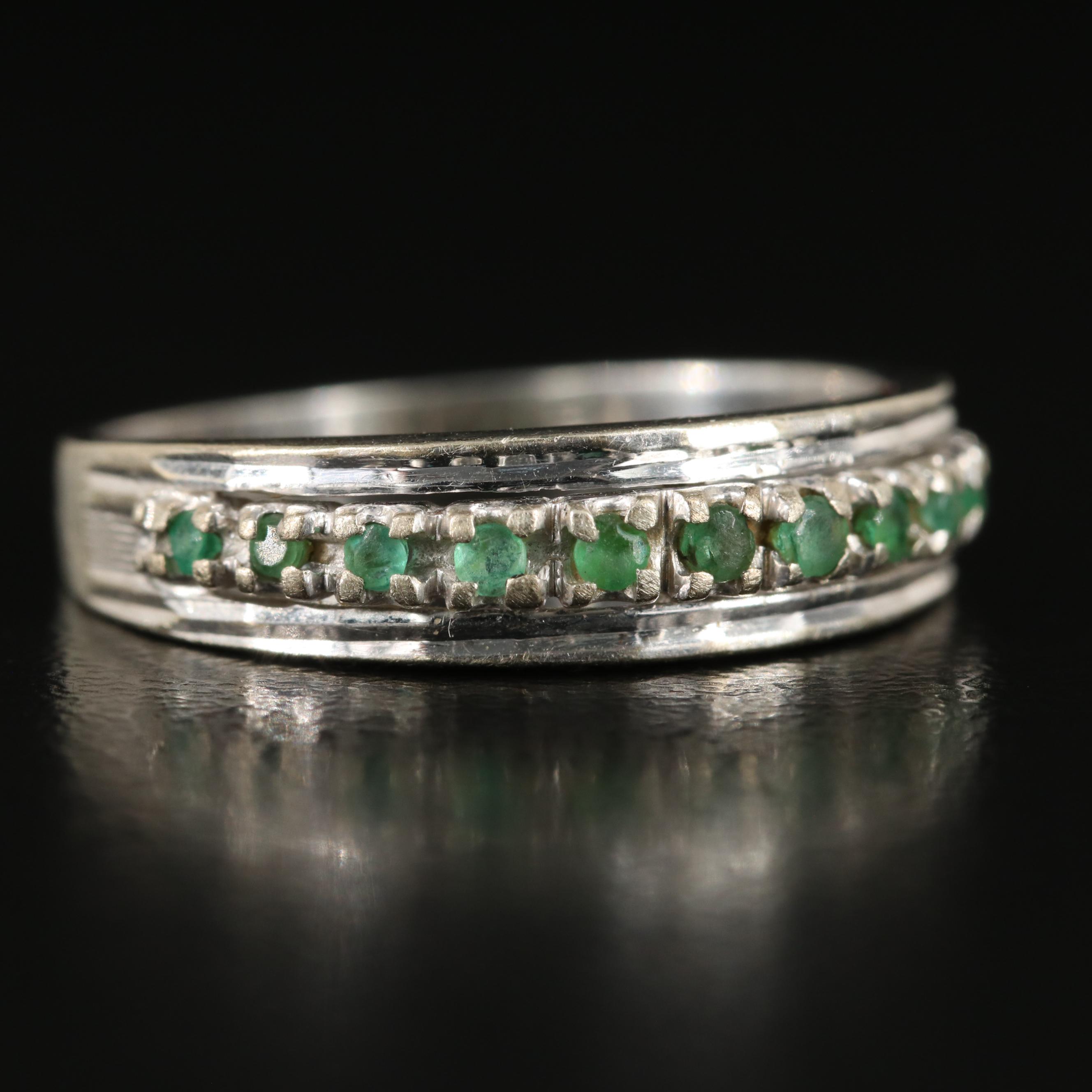 18K Emerald Ring | EBTH