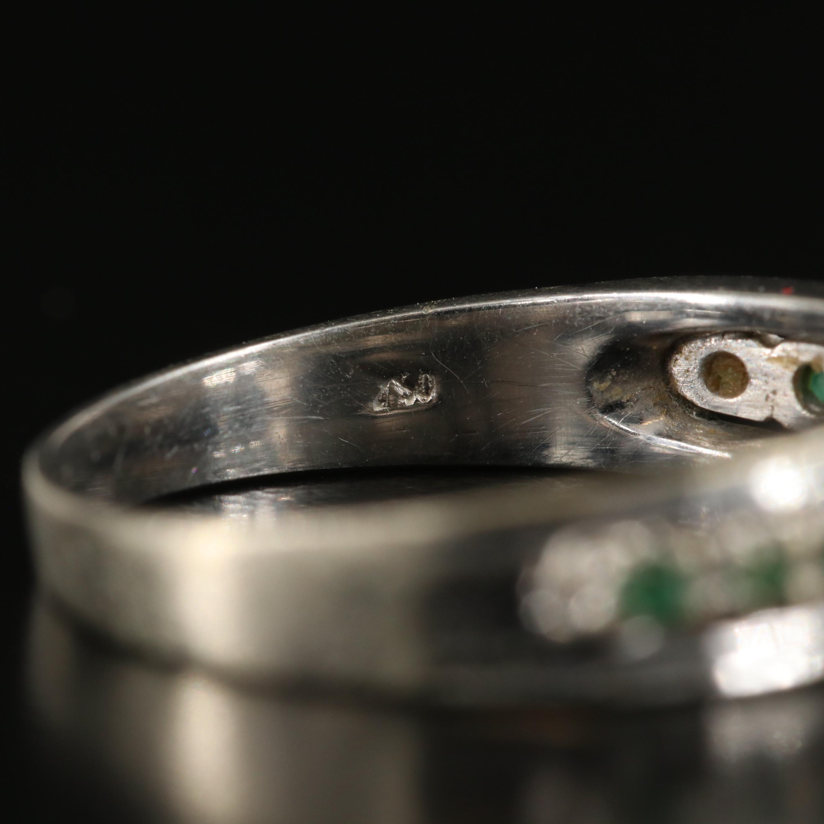 18K Emerald Ring | EBTH