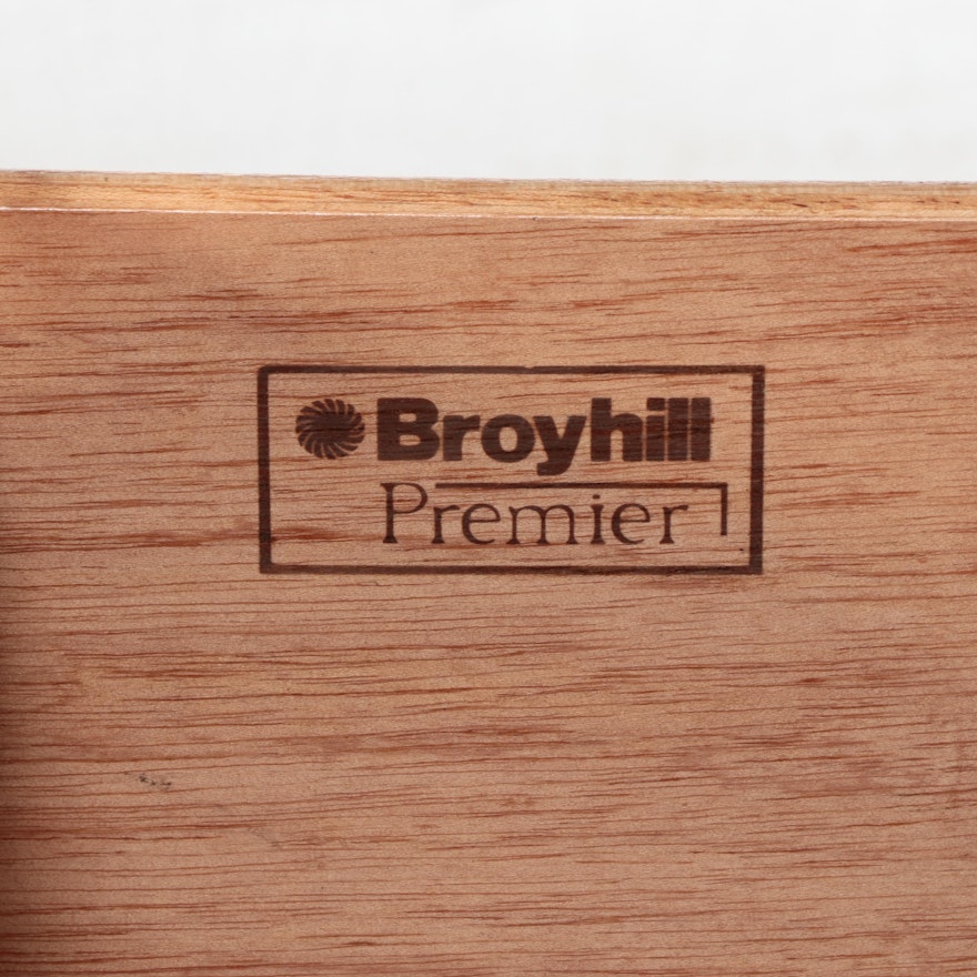 Broyhill Premier Shaker Style Cherrywood Two-Drawer Bedside Chest | EBTH Broyhill Premier Shaker Style Cherrywood Two-Drawer Bedside Chest | EBTH