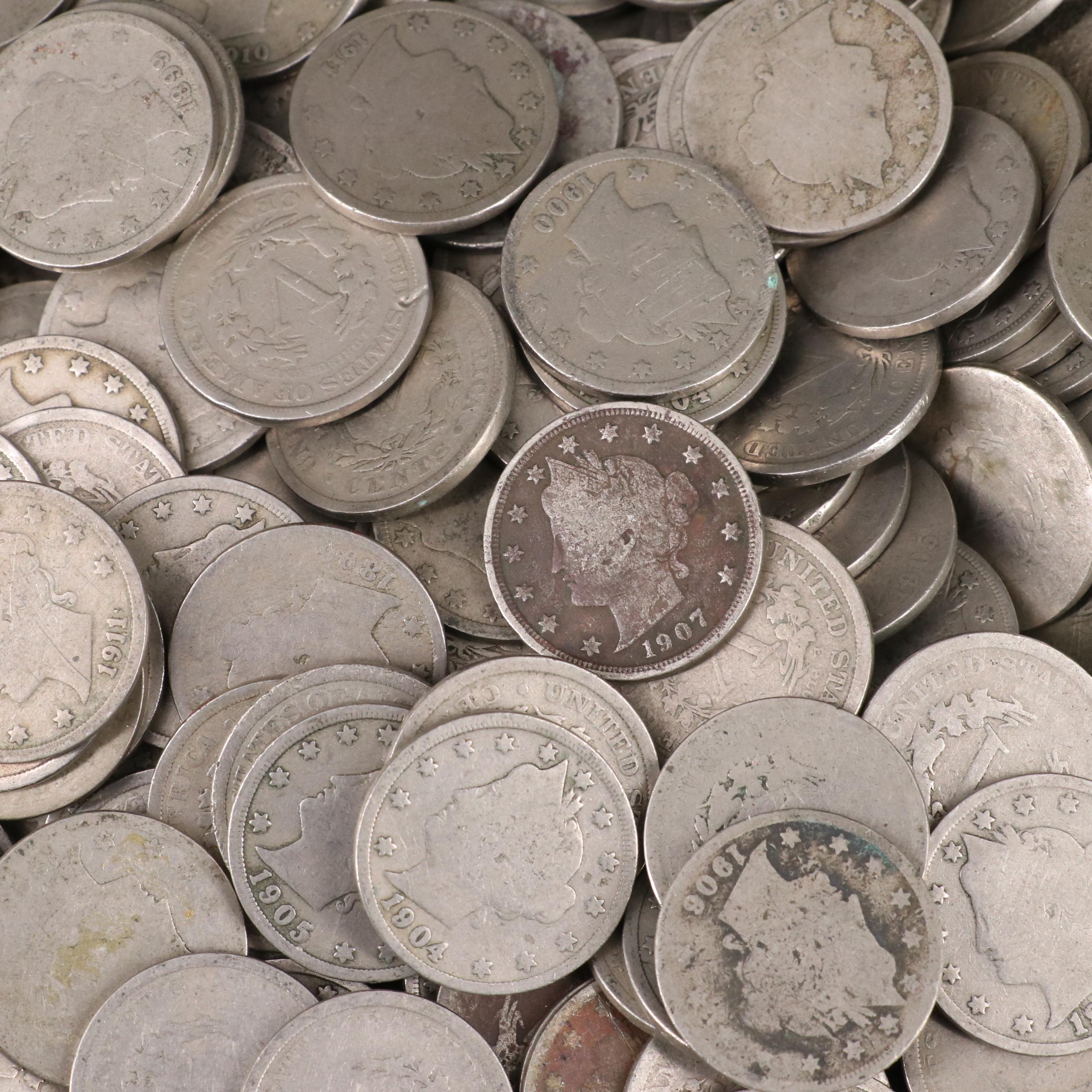 441 Liberty Head "V" Nickels | Everything But The House