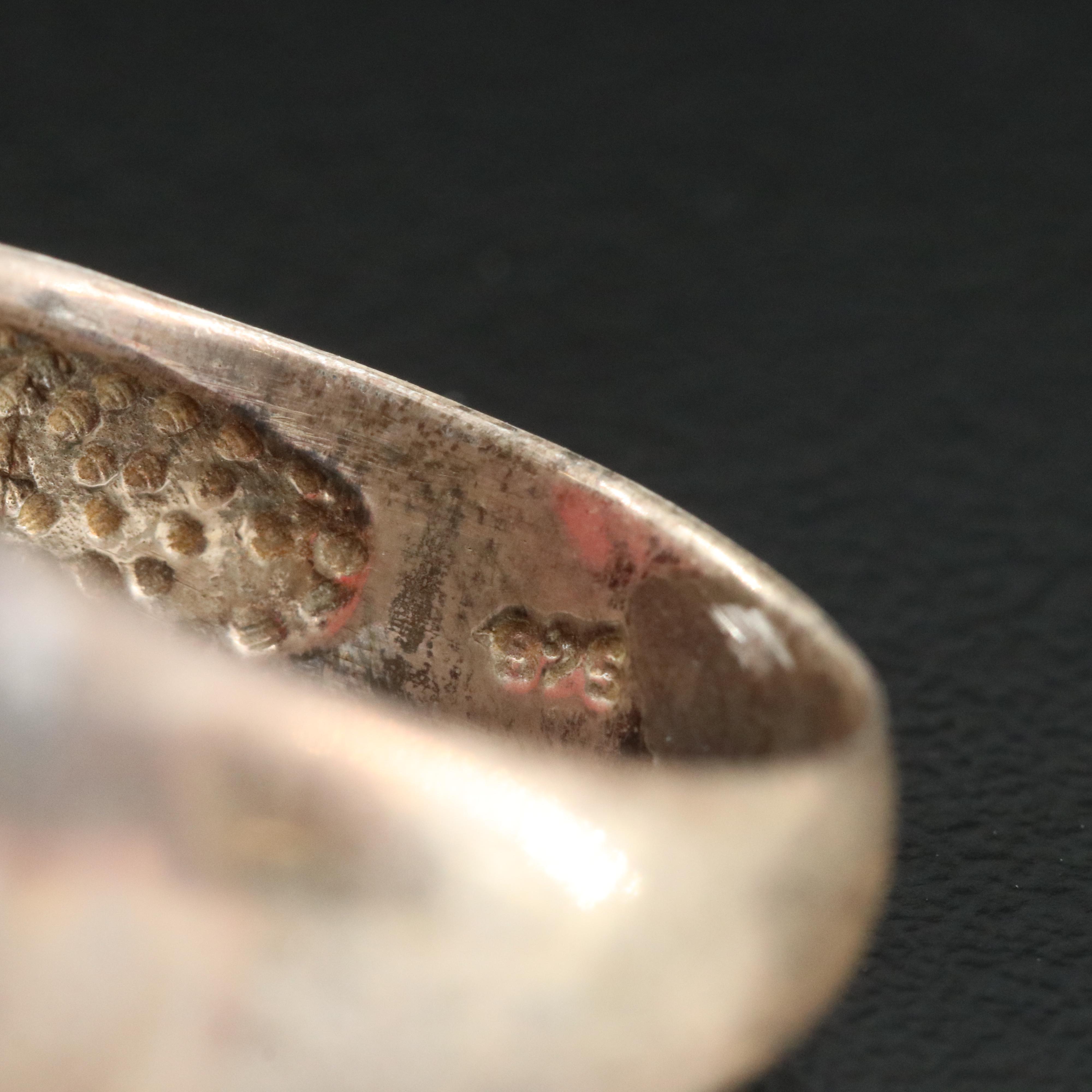 Sterling Turquoise and Quench Crackled Quartz Rings | Everything But ...