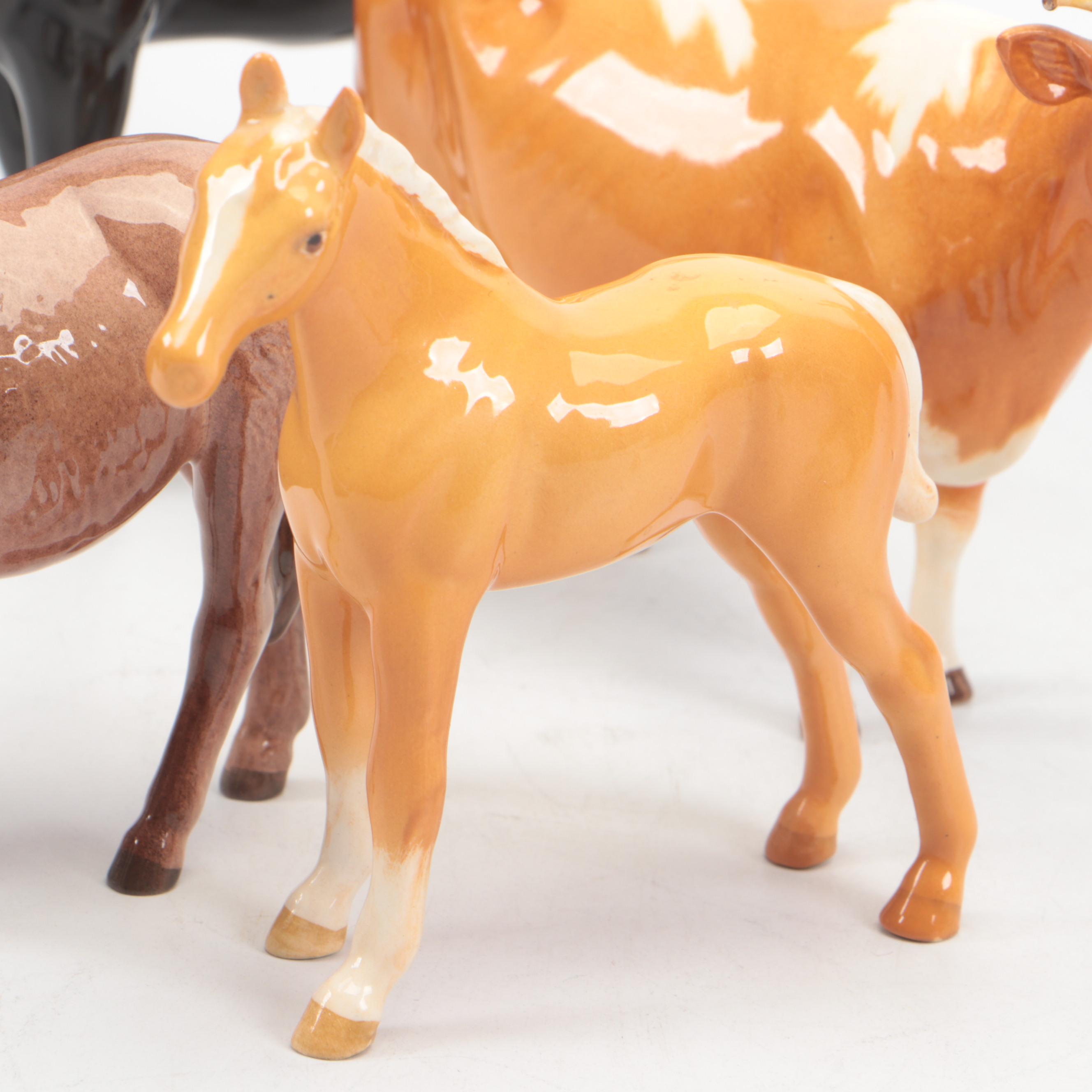Beswick Pottery Porcelain Farm Animals | Everything But The House