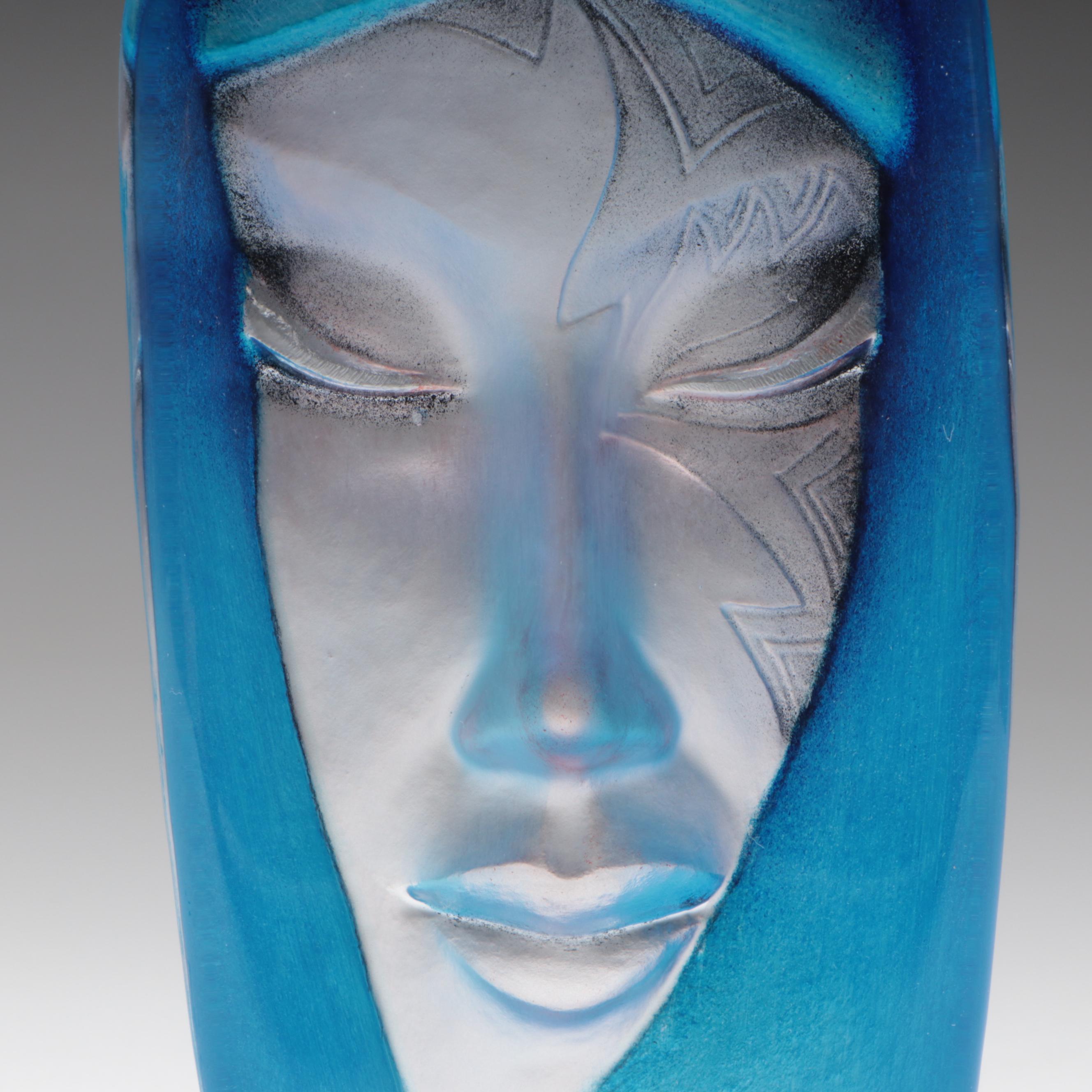 Mats Jonasson for Målerås "Batzeba" Glass Block Figurine | EBTH