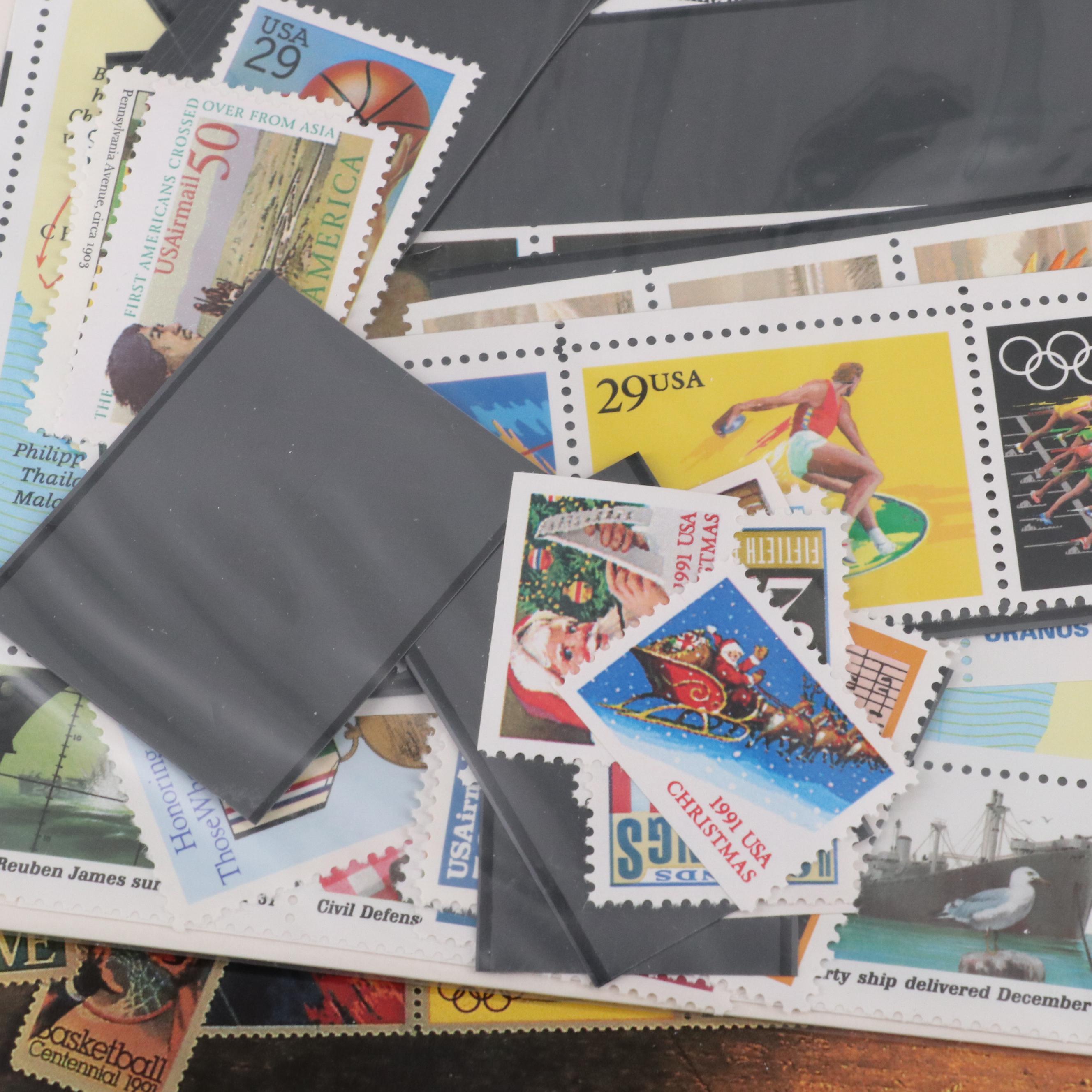 Eleven Vintage U.S. Postage Stamp Sets | Everything But The House