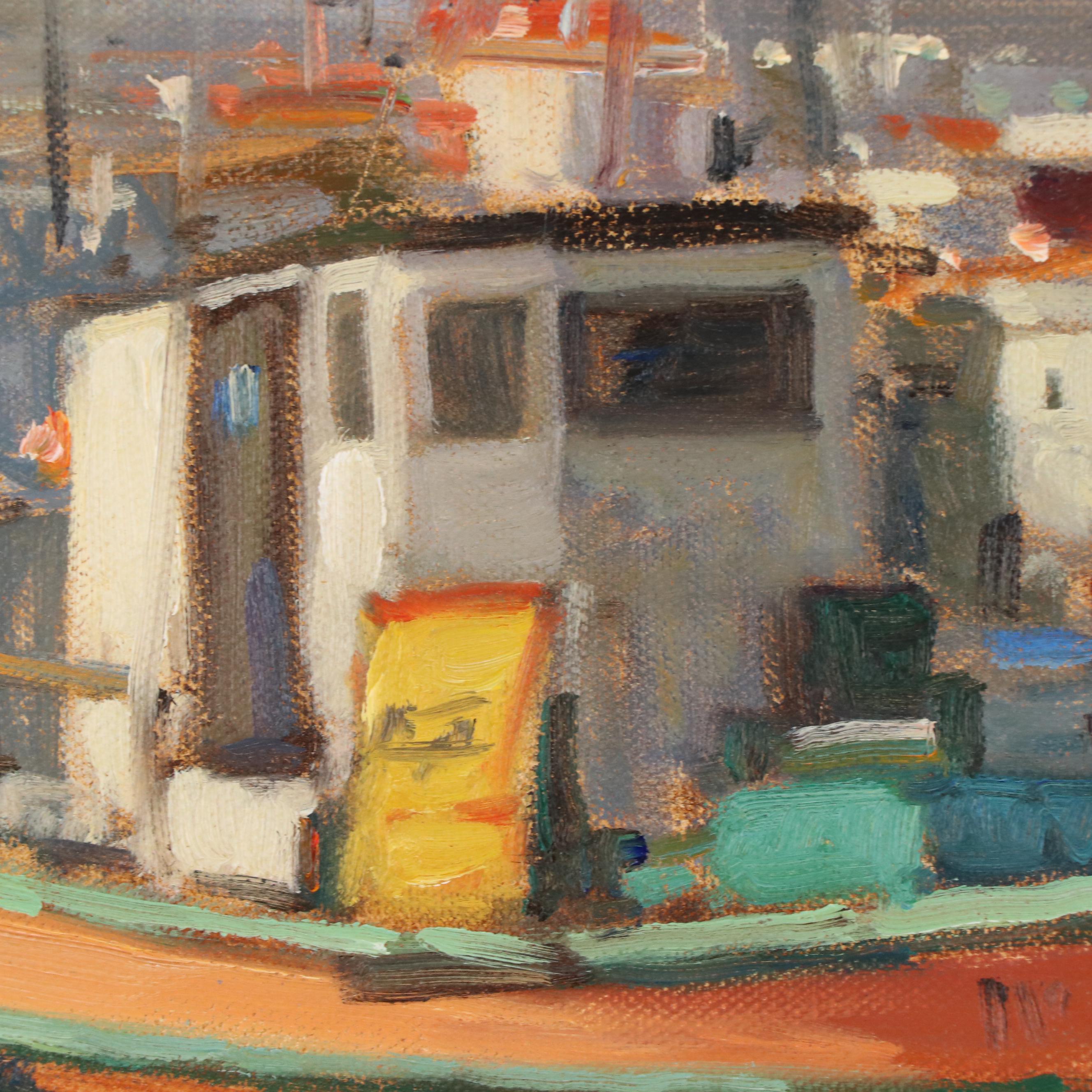 Brian Blood Oil Painting "The Tina Louis-Moss Landing," 2005 | EBTH