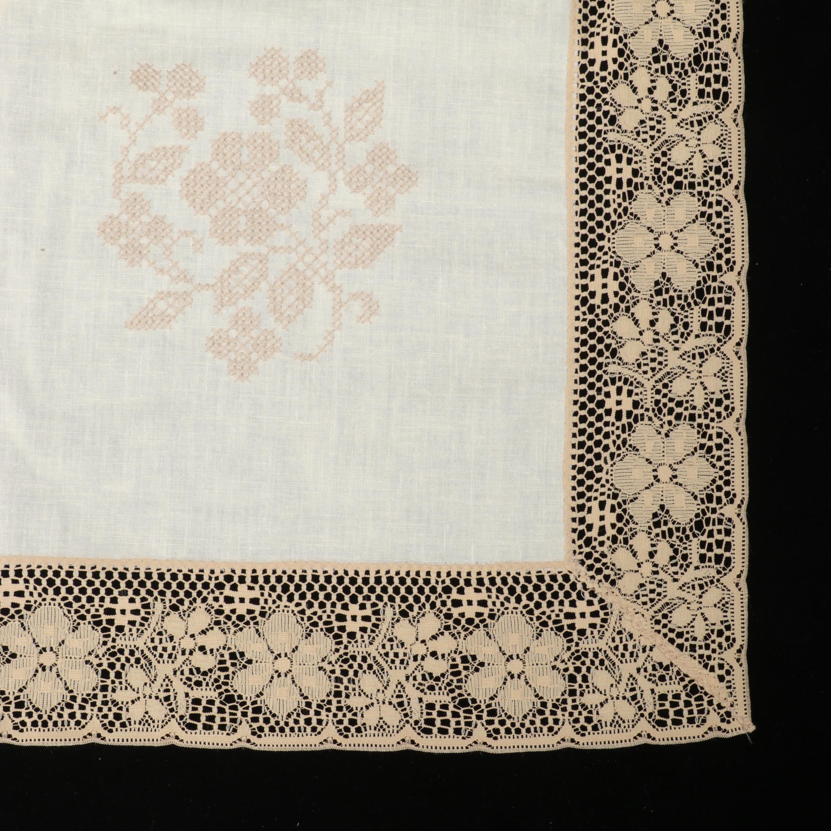 Various Crocheted Table Linens, 20th Century | Everything But The House
