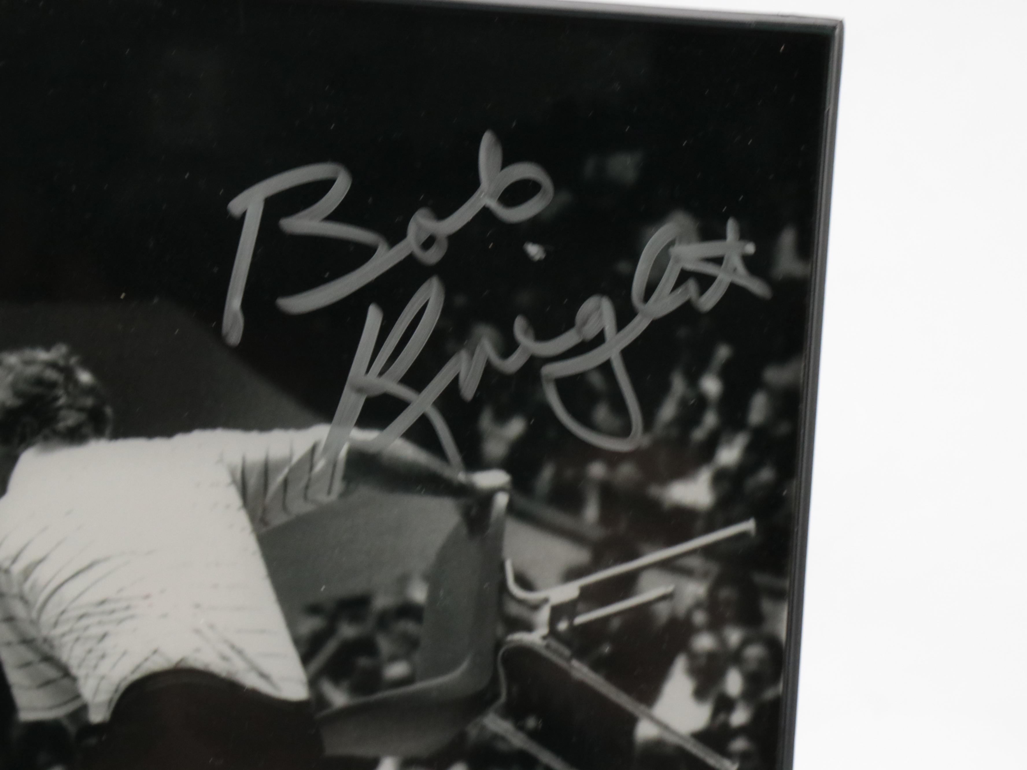 Bob Knight Signed Indiana Hoosiers Framed Basketball Print | EBTH