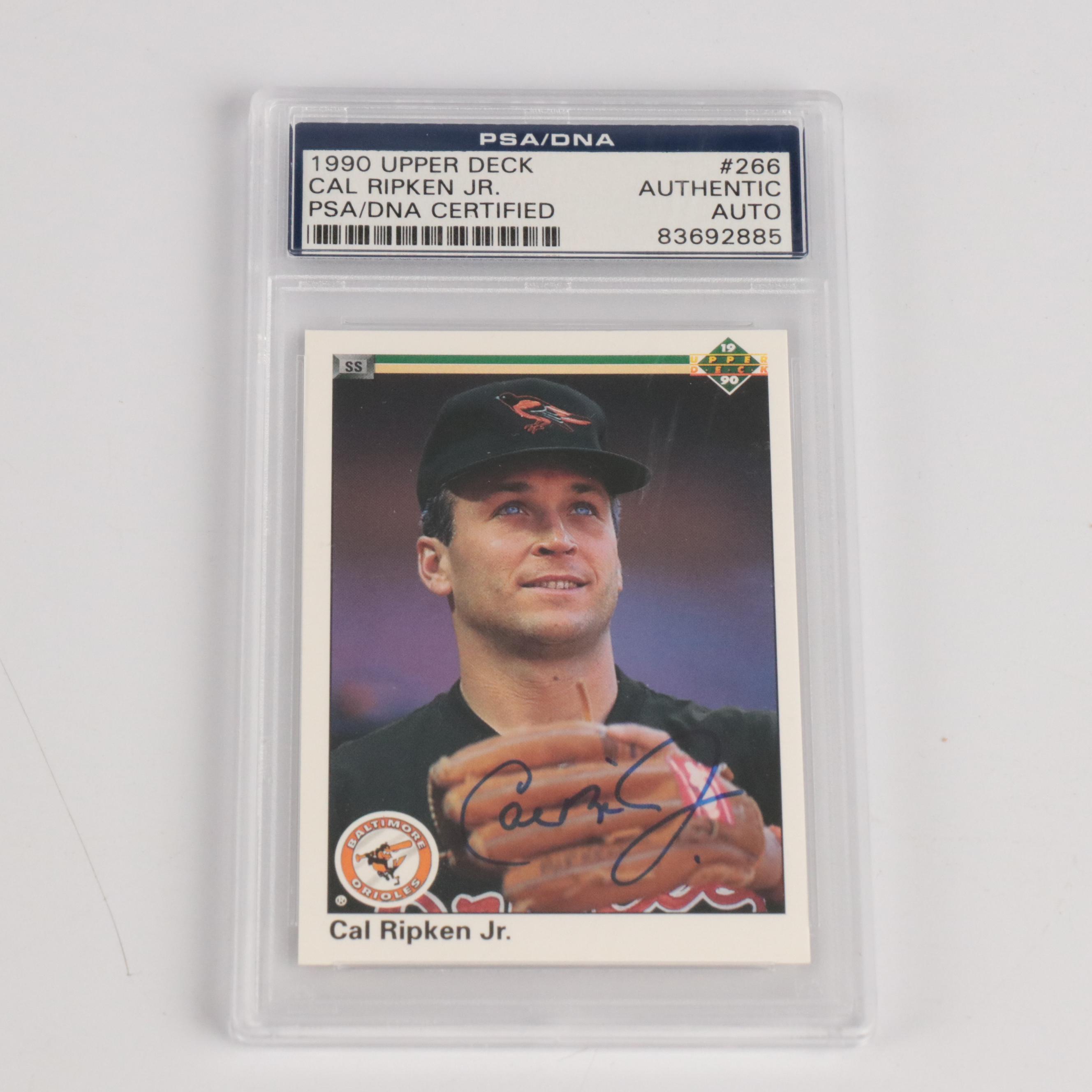 Cal Ripken Jr. Signed Baseball Cards, Print, and More, 1990s–2010s | EBTH