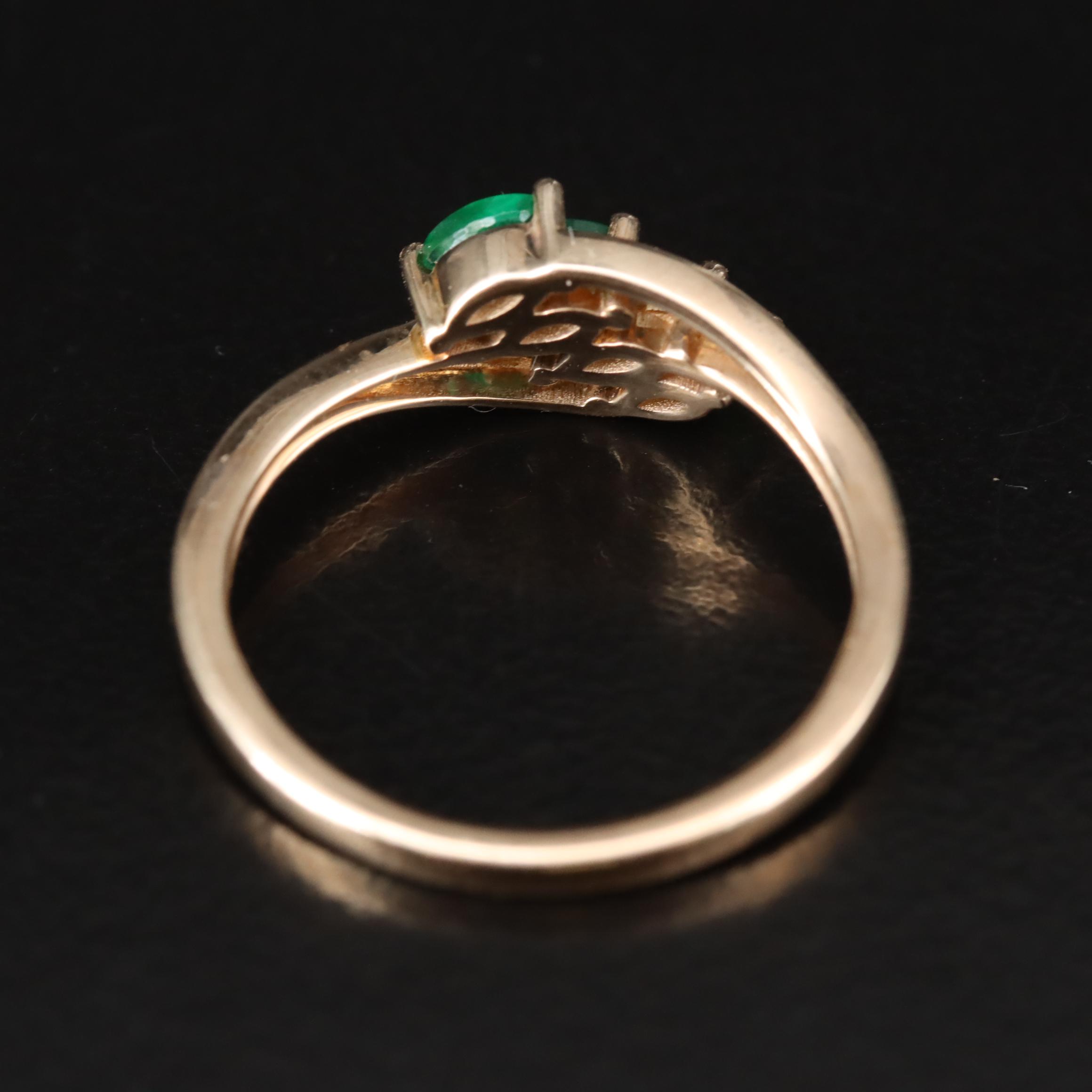 10K Emerald Ring | EBTH