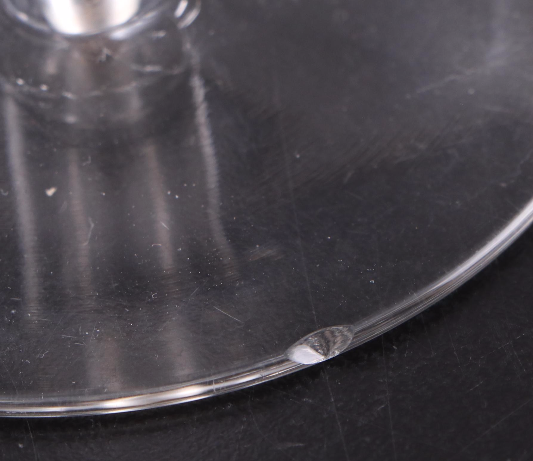 Formica Silver Plate Rim Trays with Etched Glass Stemware and Pitcher ...