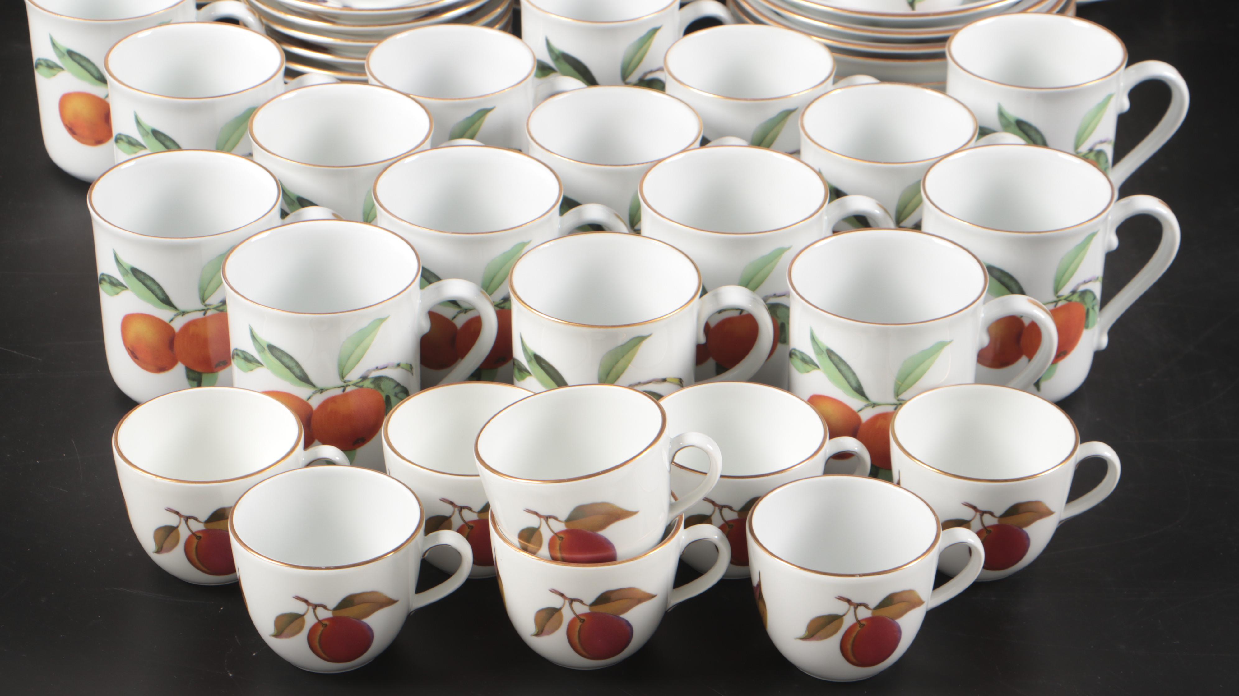 Royal Doulton Porcelain "Evesham" Dinnerware, 1961–2015 | EBTH