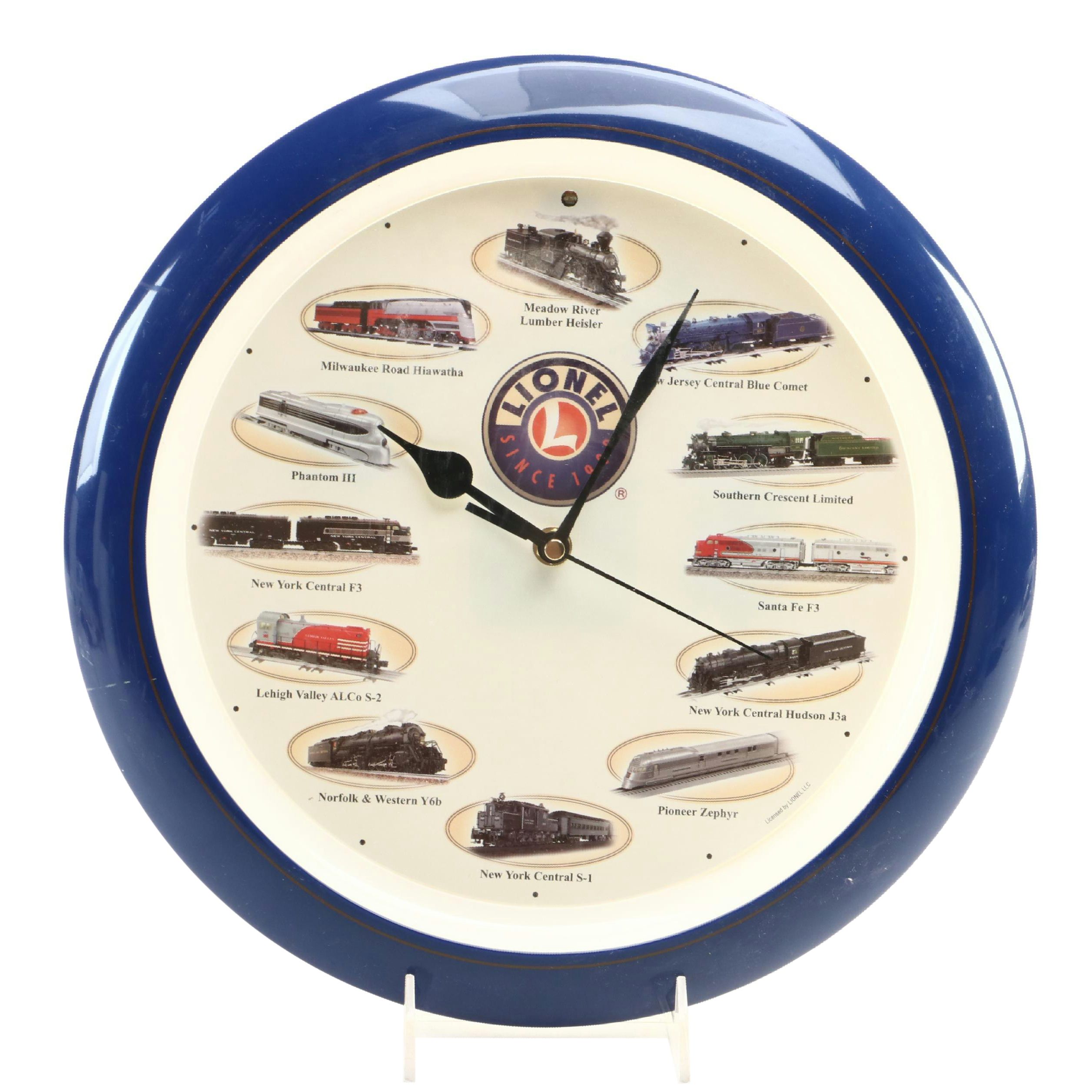 Lionel LLC Train Wall Clock with Sound Effects | Everything But The House