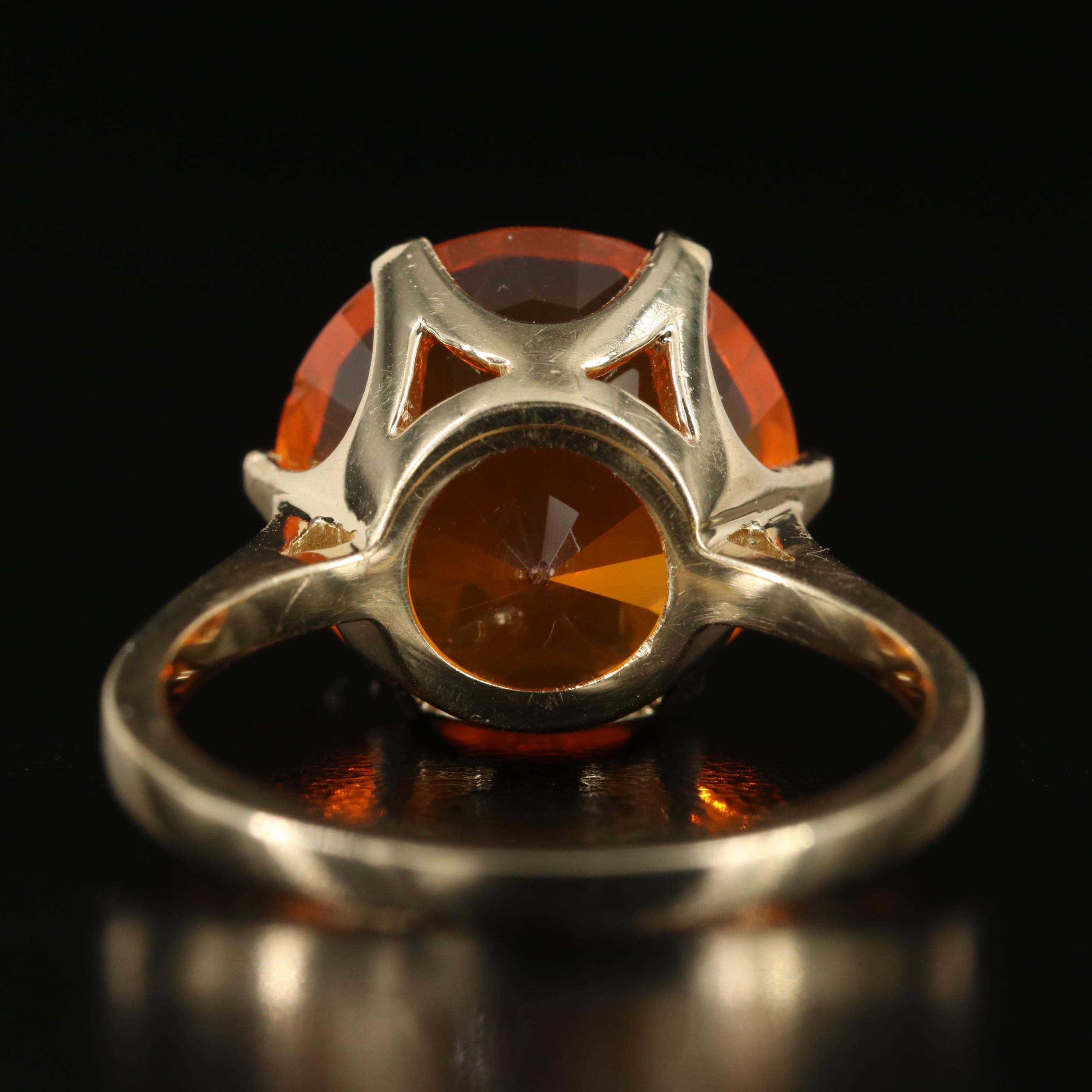 14K Fire Opal Ring | EBTH