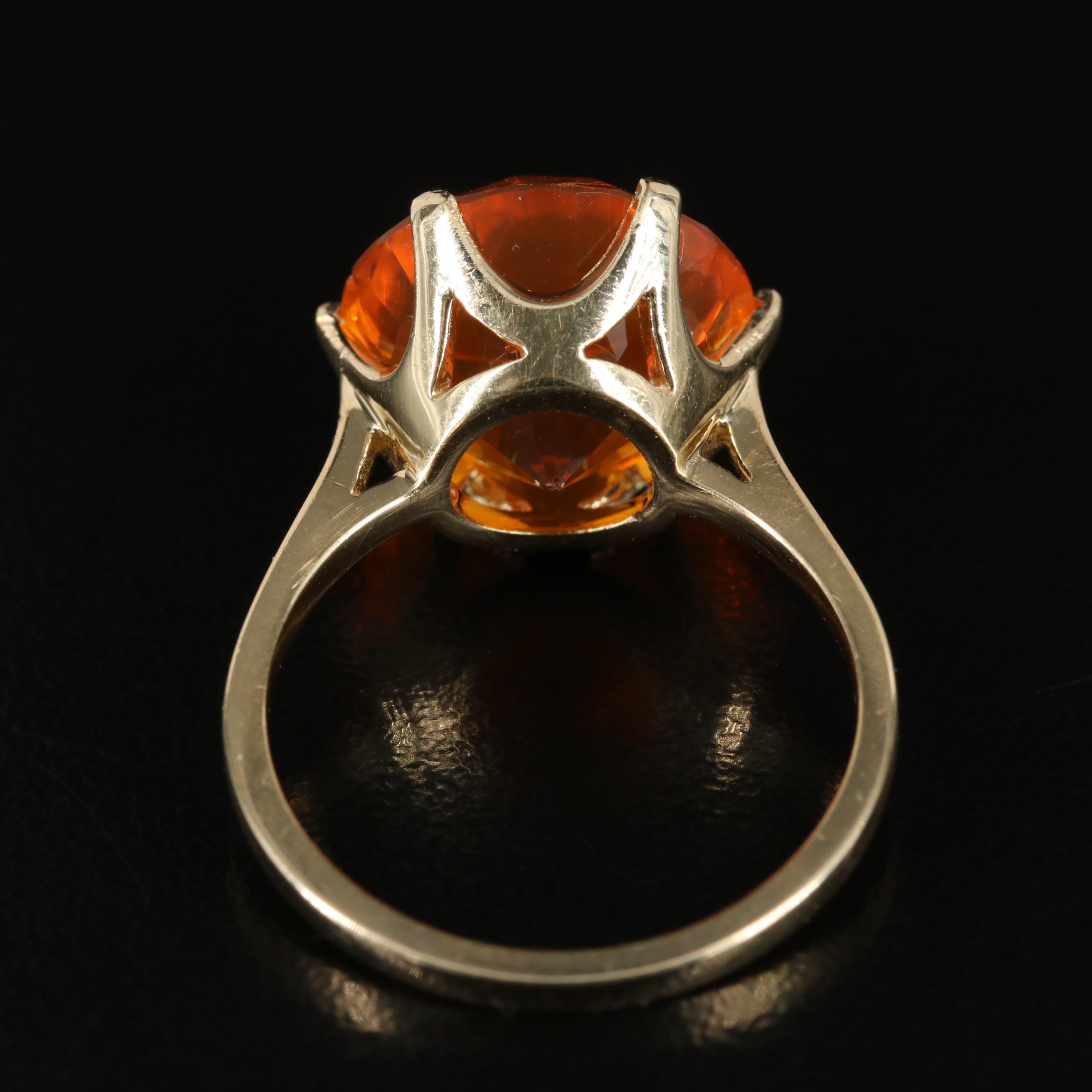 14K Fire Opal Ring | EBTH