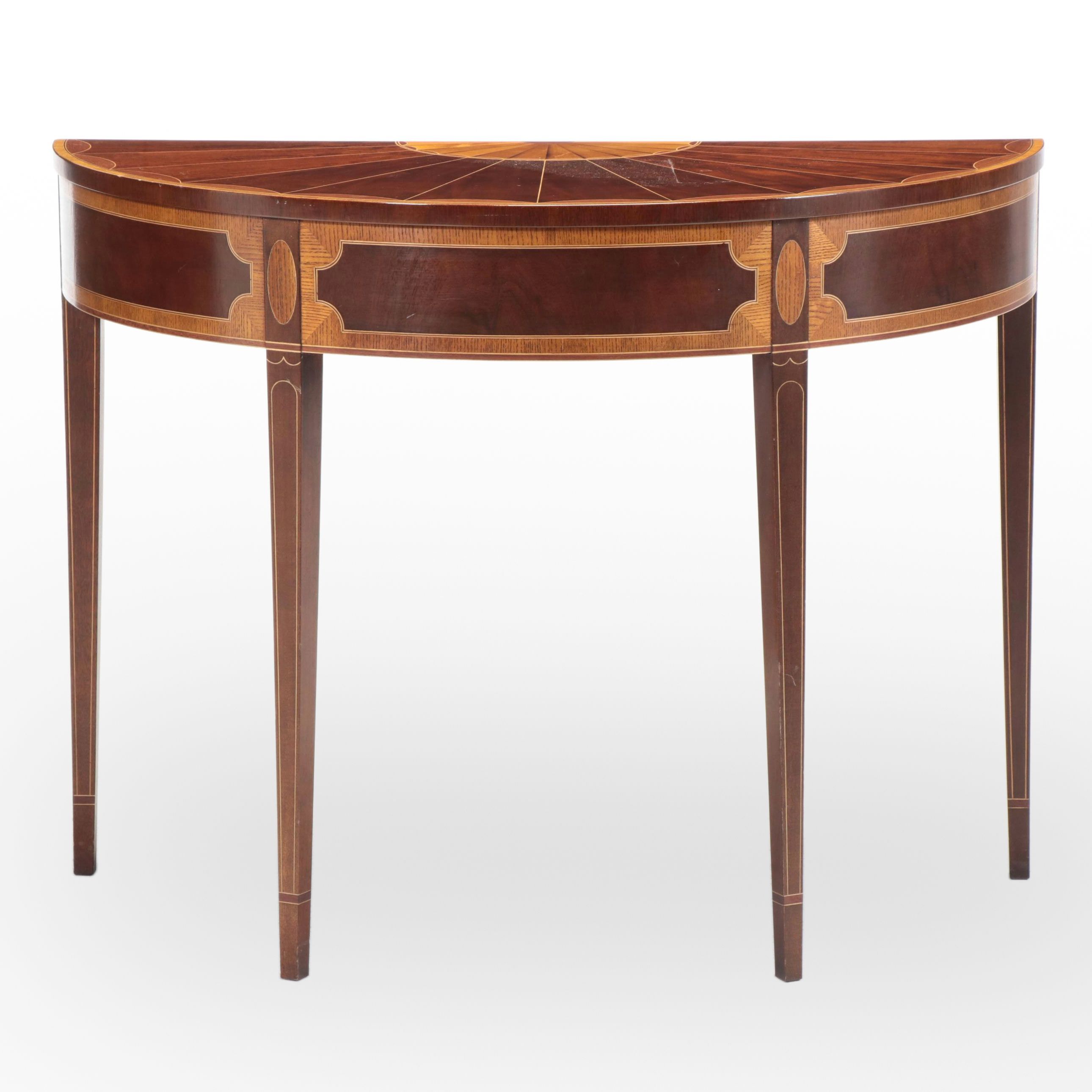 Colonial Williamsburg/Stickley "Maryland" Mahogany and Marquetry ...