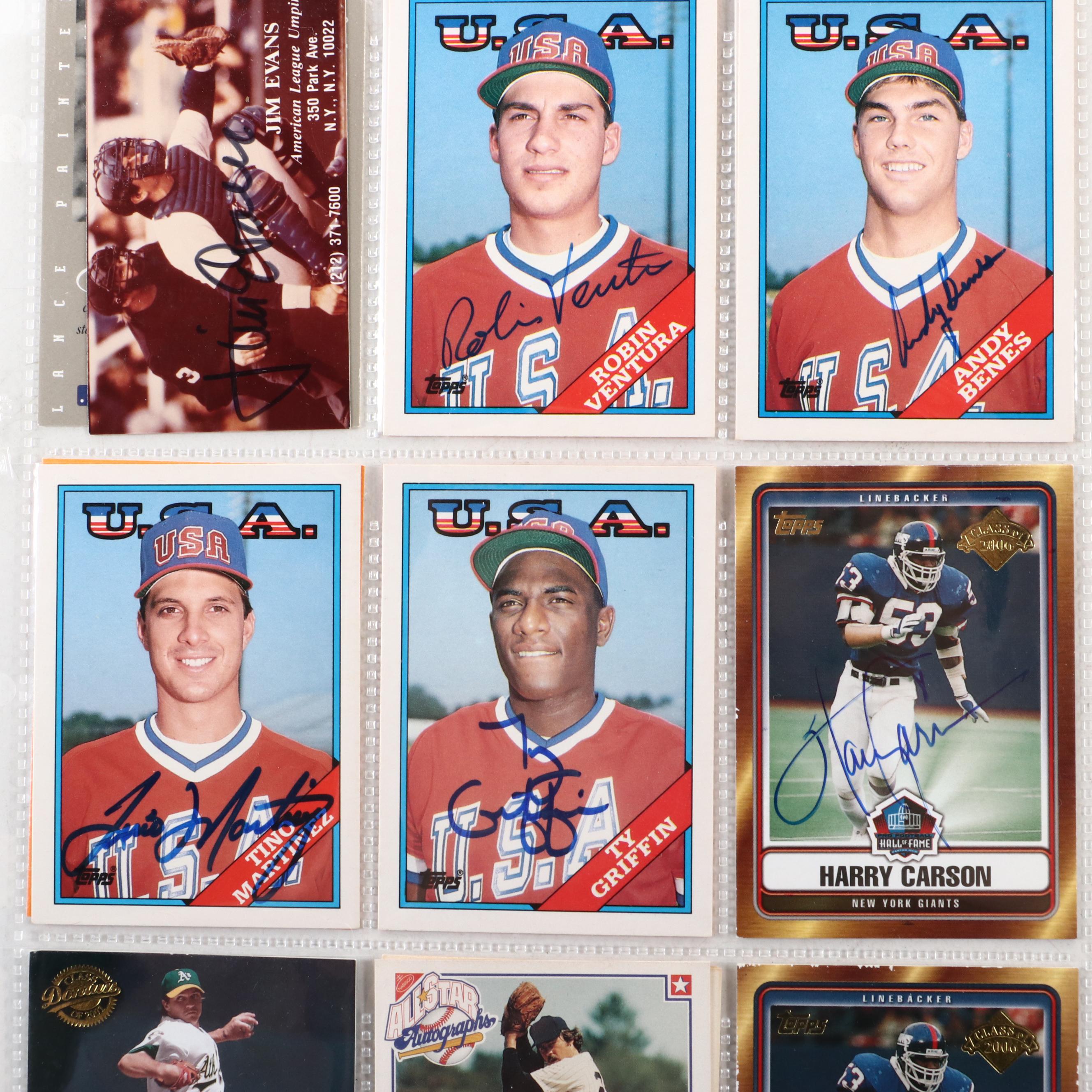 Paul Molitor, Pedro Martinez, George Brett, and More Signed Baseball ...