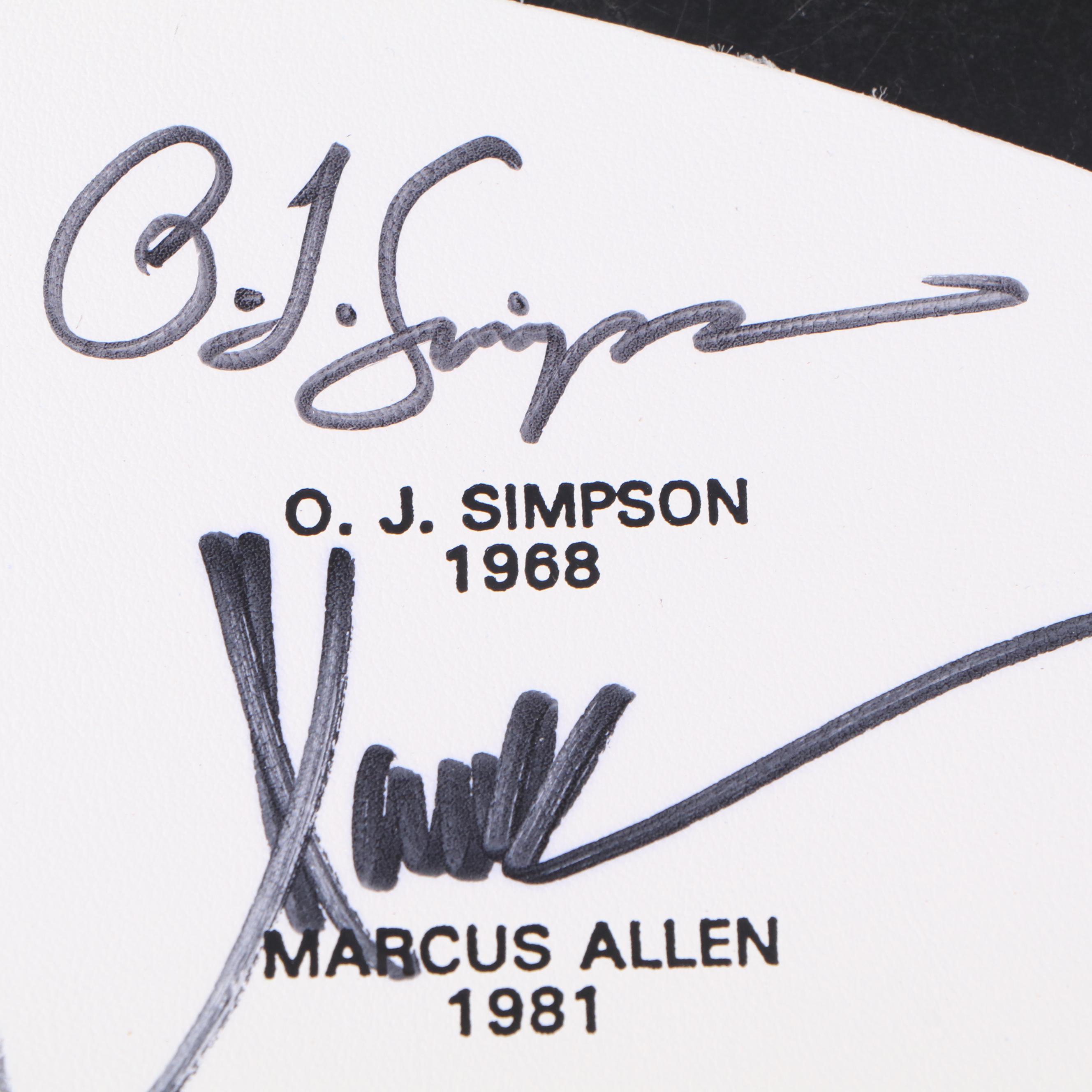 O. J. Simpson, Marcus Allen, and More Signed Heisman Winner Football ...