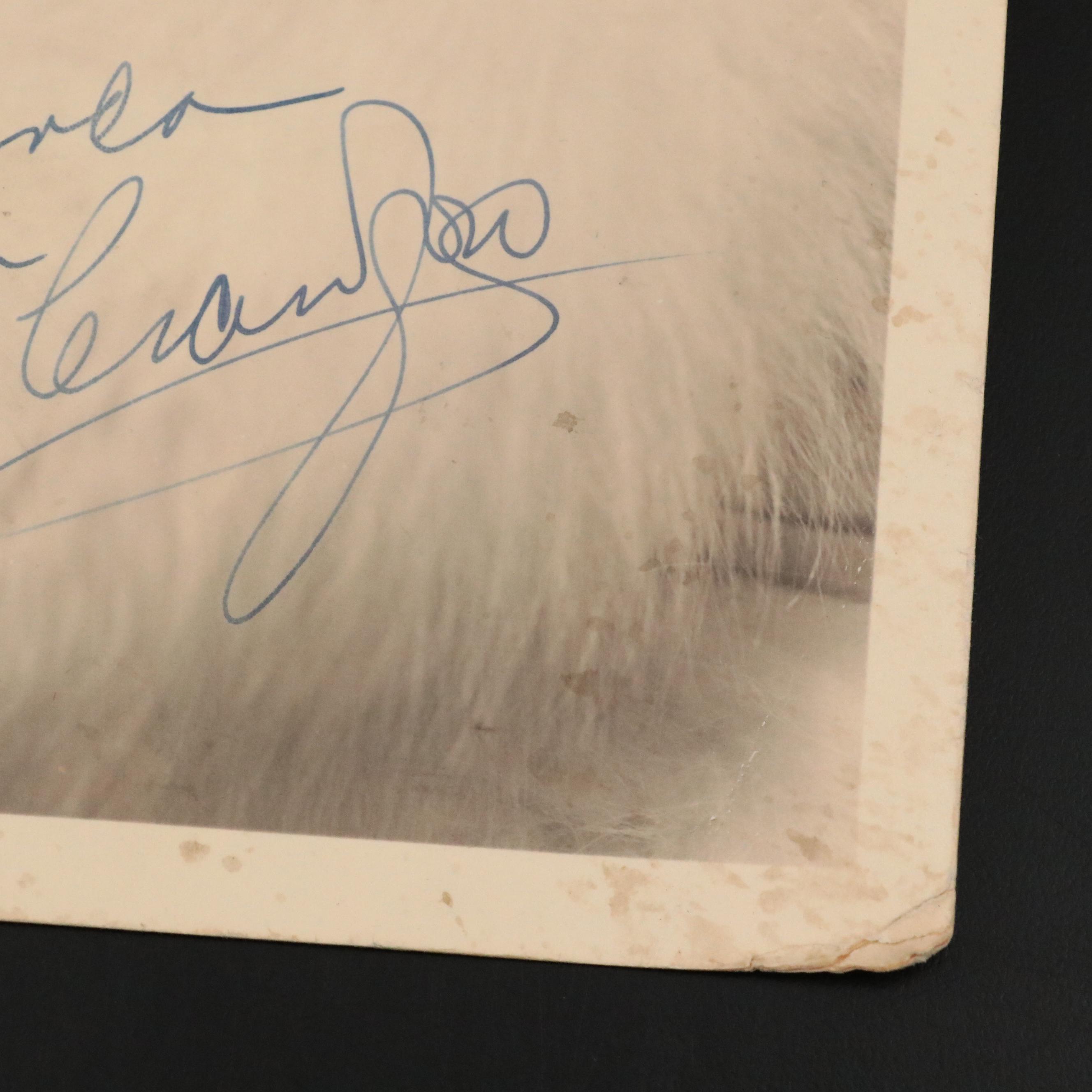 Autographed Joan Crawford Silver Gelatin Photograph, Mid-20th Century ...