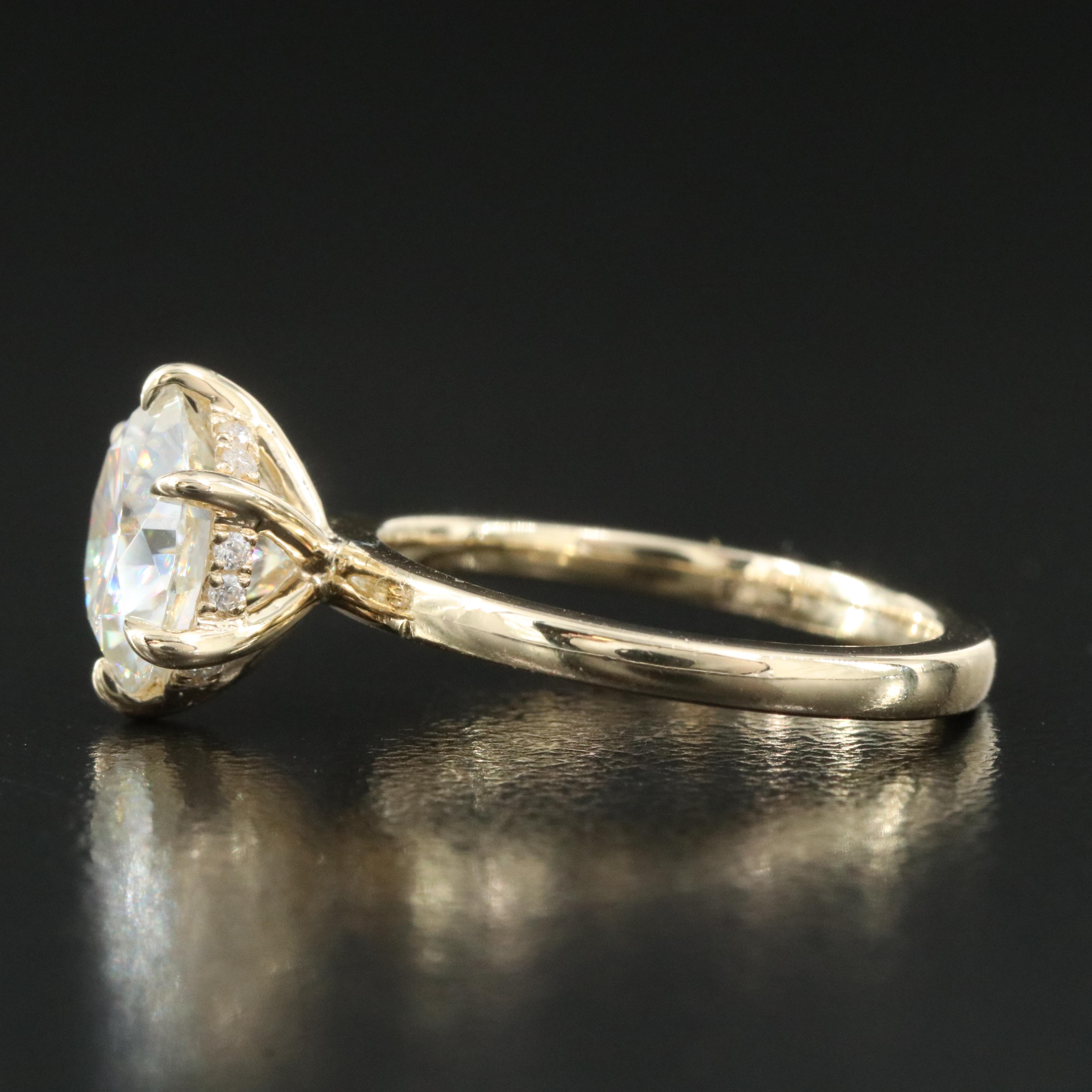 14K Moissanite Ring | EBTH