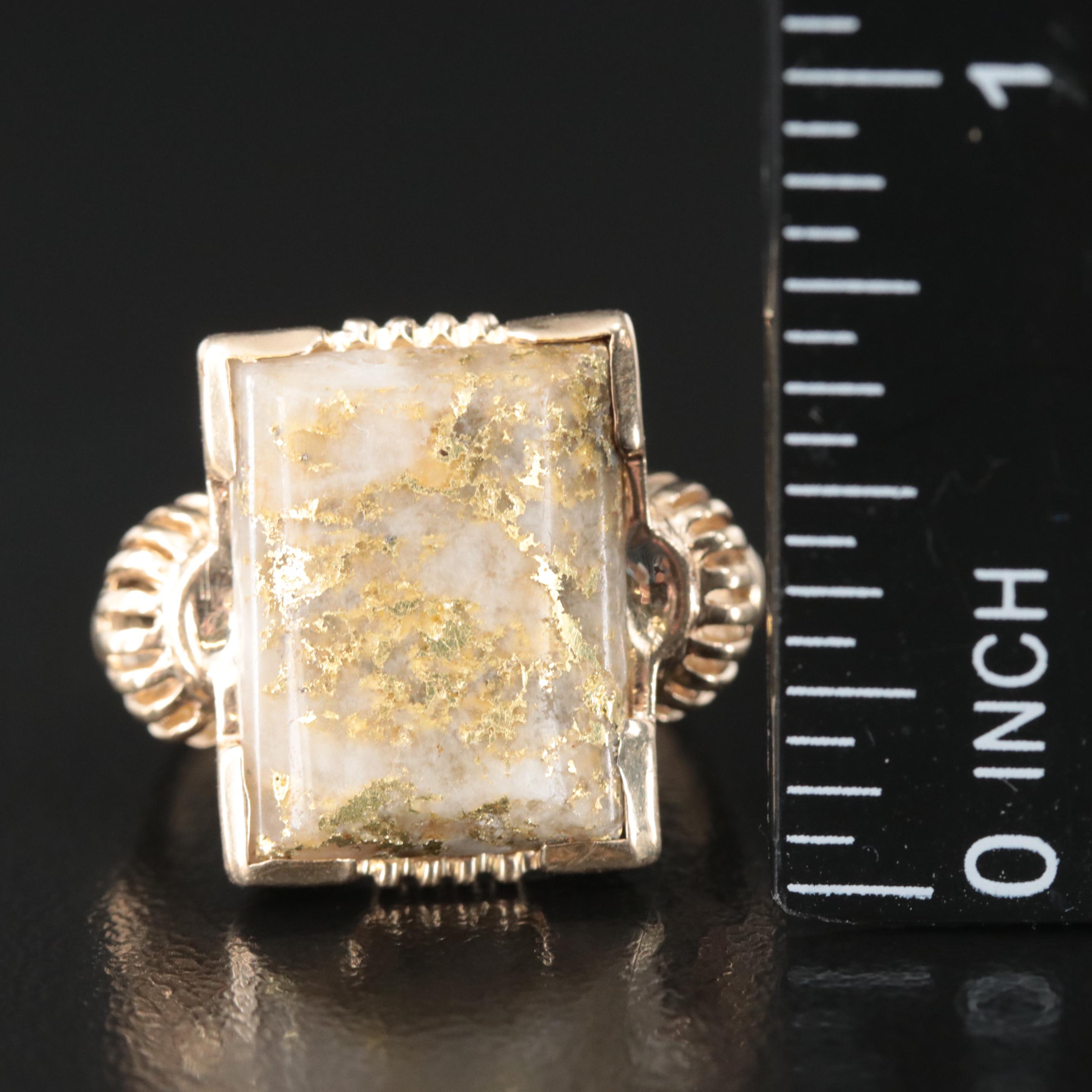 10K Native Gold Ring | EBTH
