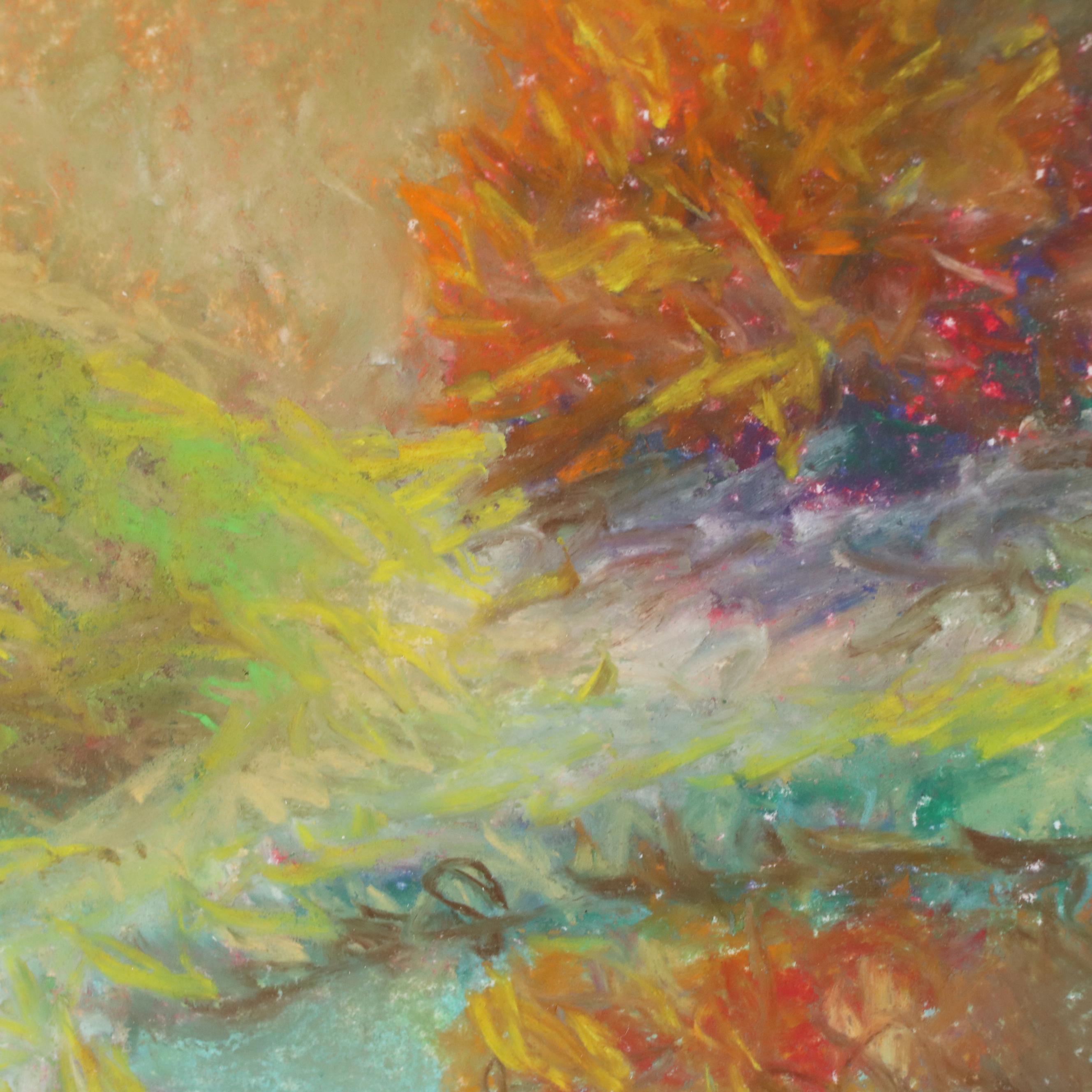 Robert Riddle Baker Pastel Drawing "An August Noon," 2023 | Everything ...