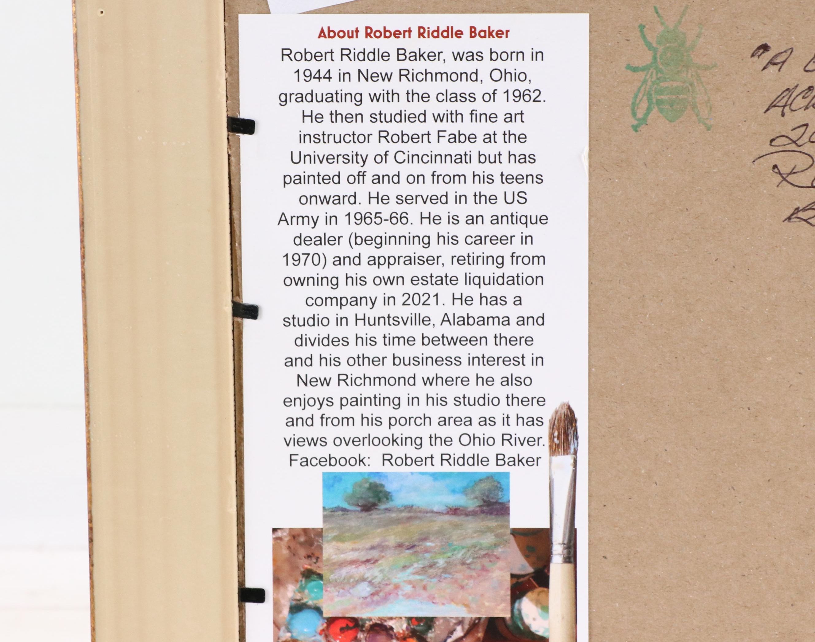 Robert Riddle Baker Acrylic Painting "A Quiet Valley," 2023 ...