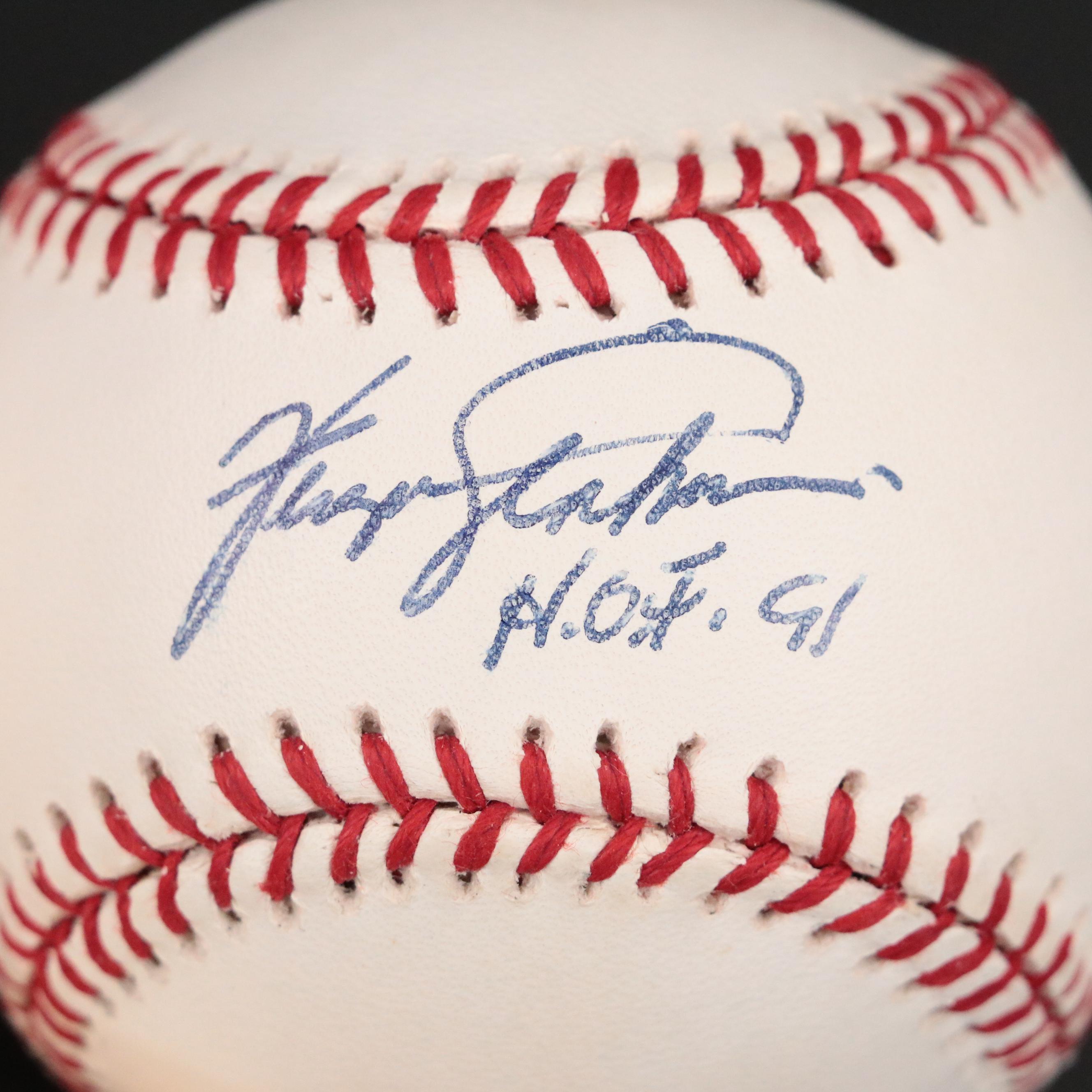 Fergie Jenkins, Billy Williams, and Ron Santo Signed Rawlings Official ...