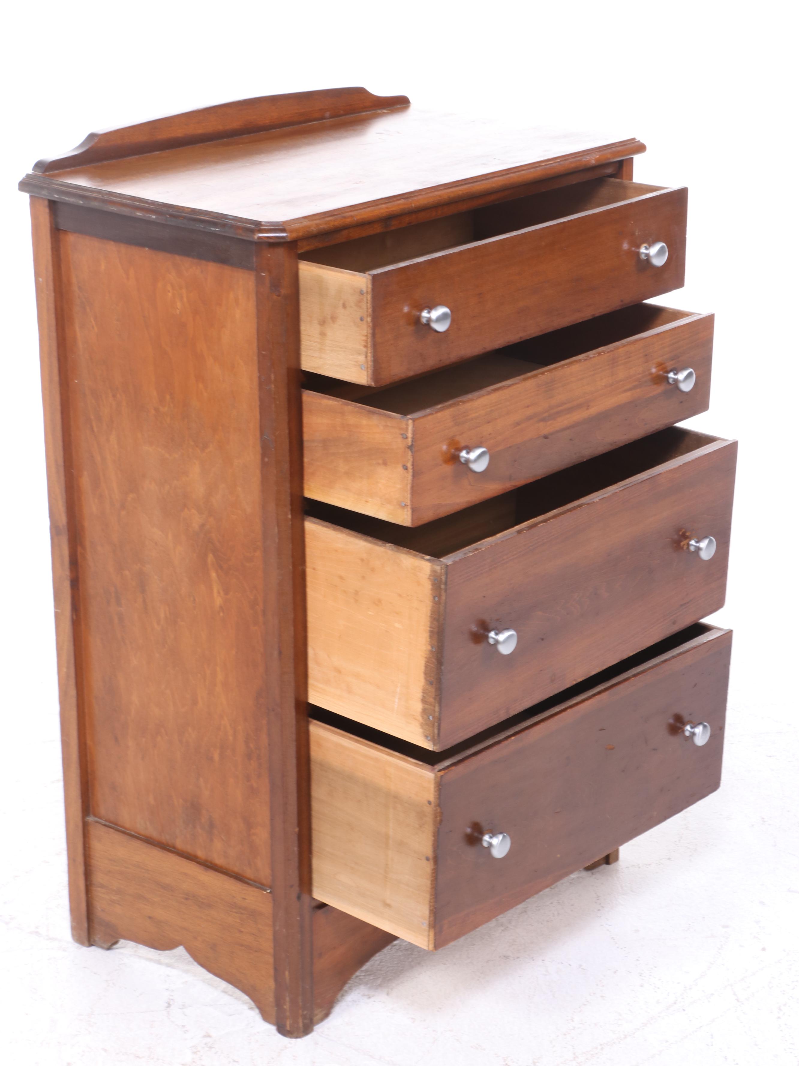 Victorian Poplar Chest of Drawers, Early 20th Century | Everything But ...