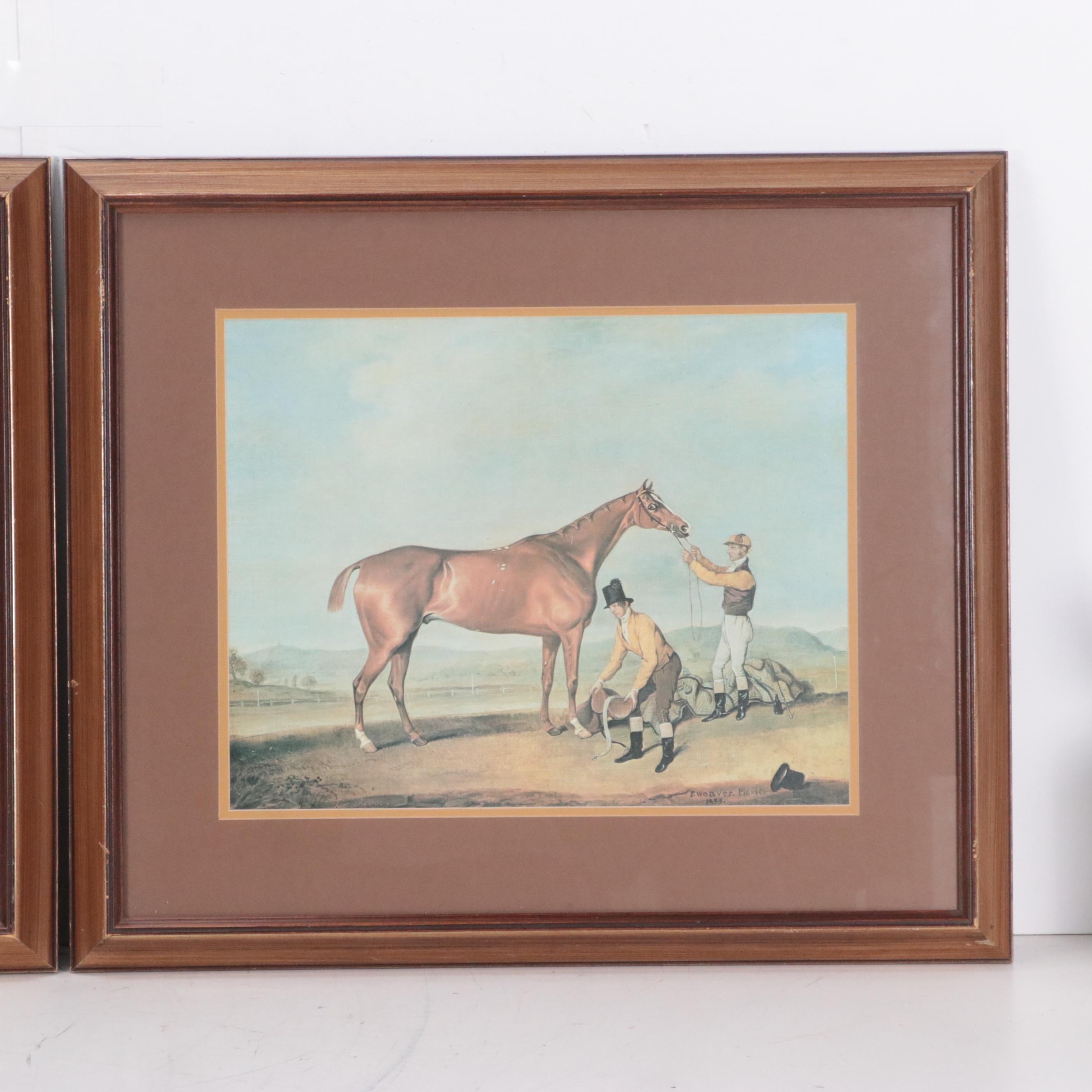 Offset Lithographs of Equine Portraits | EBTH