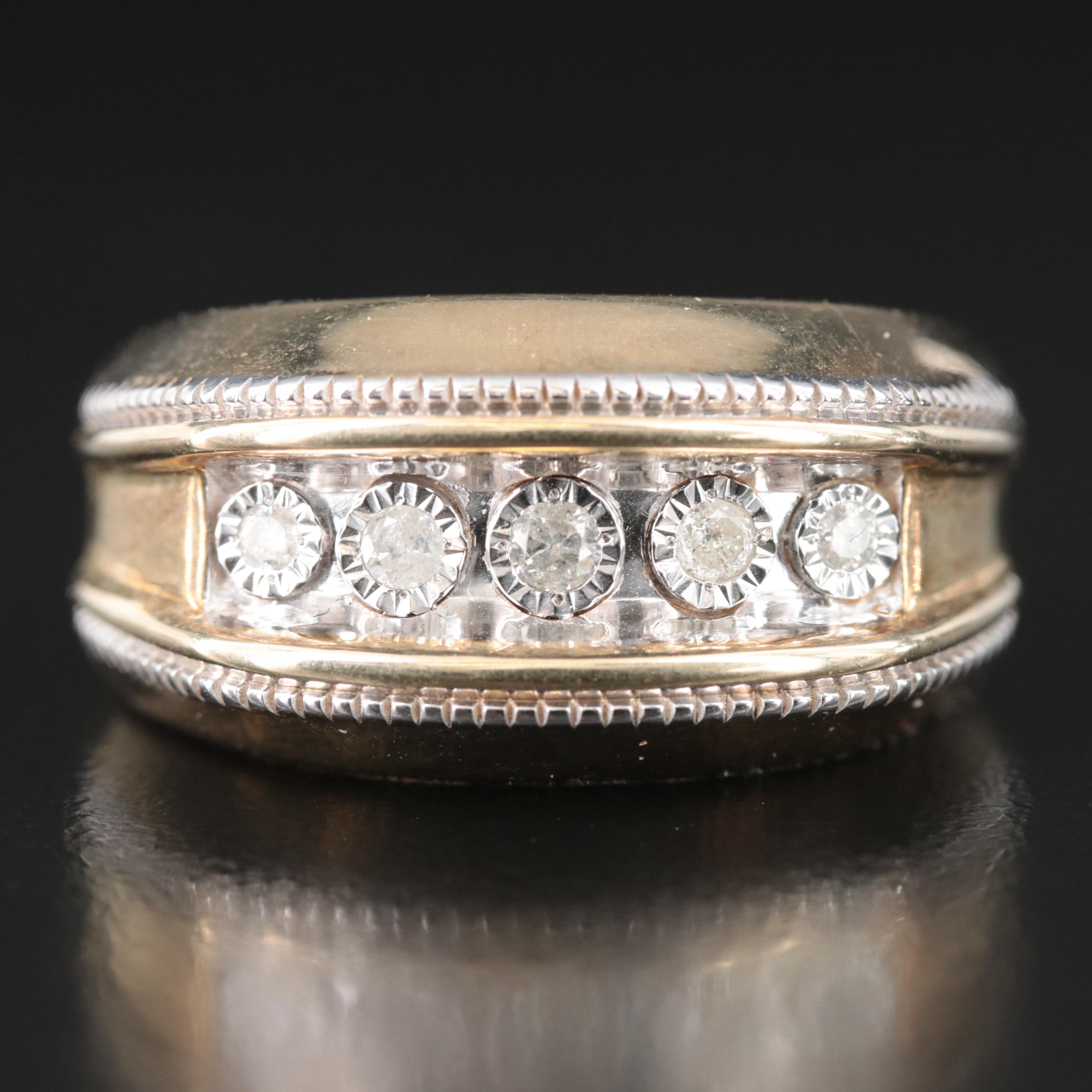 Sterling Diamond Ring | EBTH
