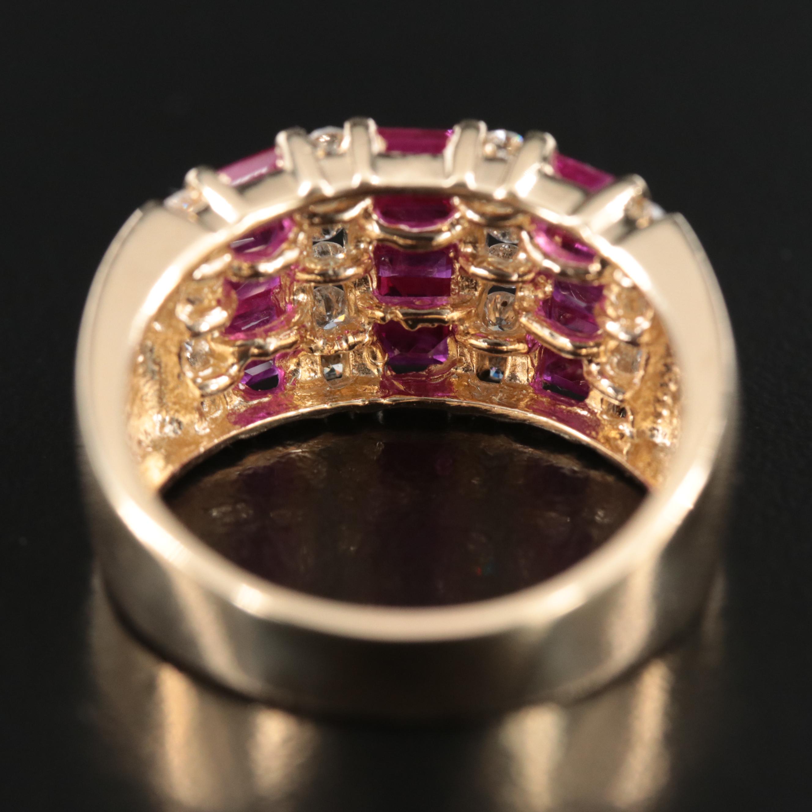 14K Ruby and Diamond Ring | Everything But The House