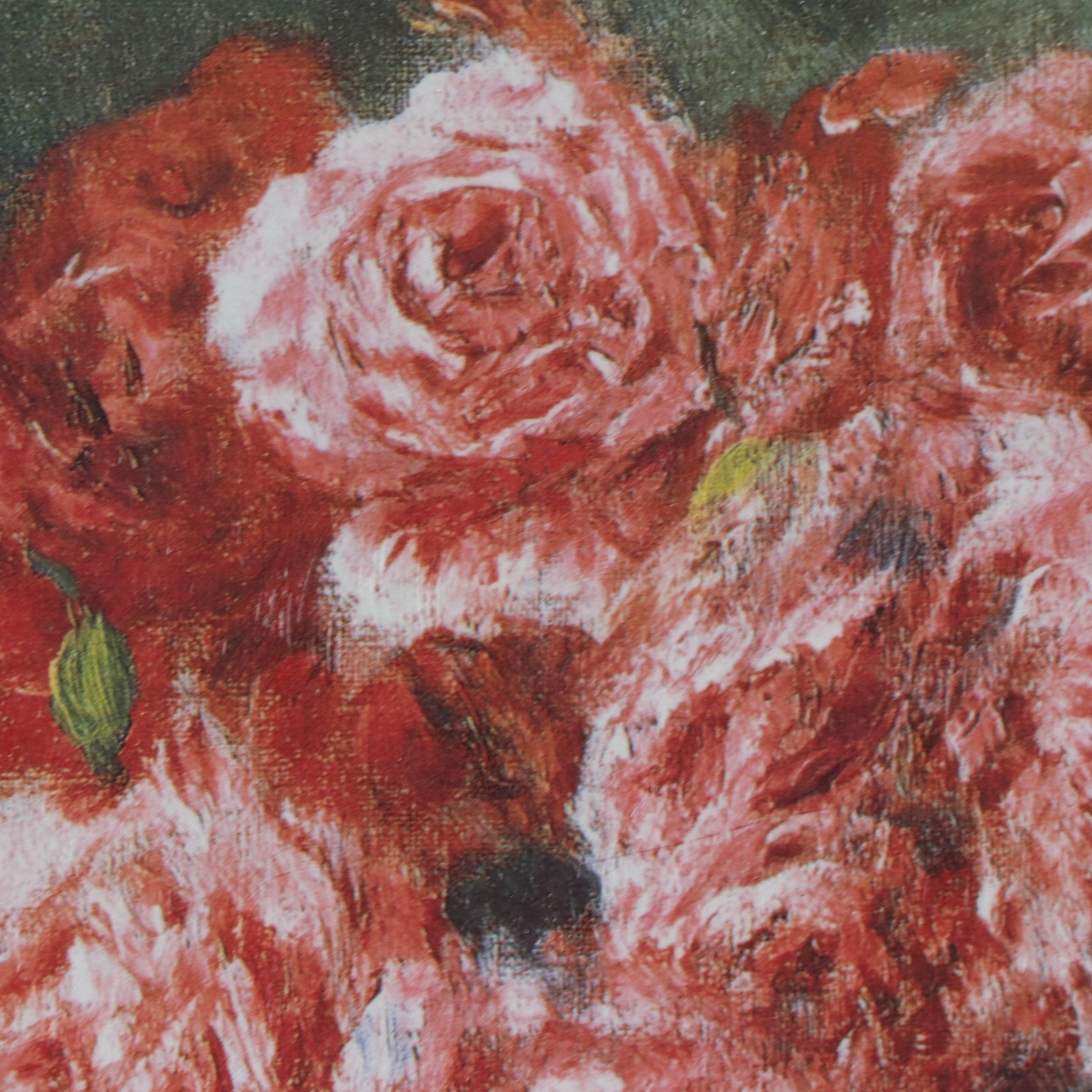 Offset Lithograph After Pierre-Auguste Renoir "Roses" | EBTH