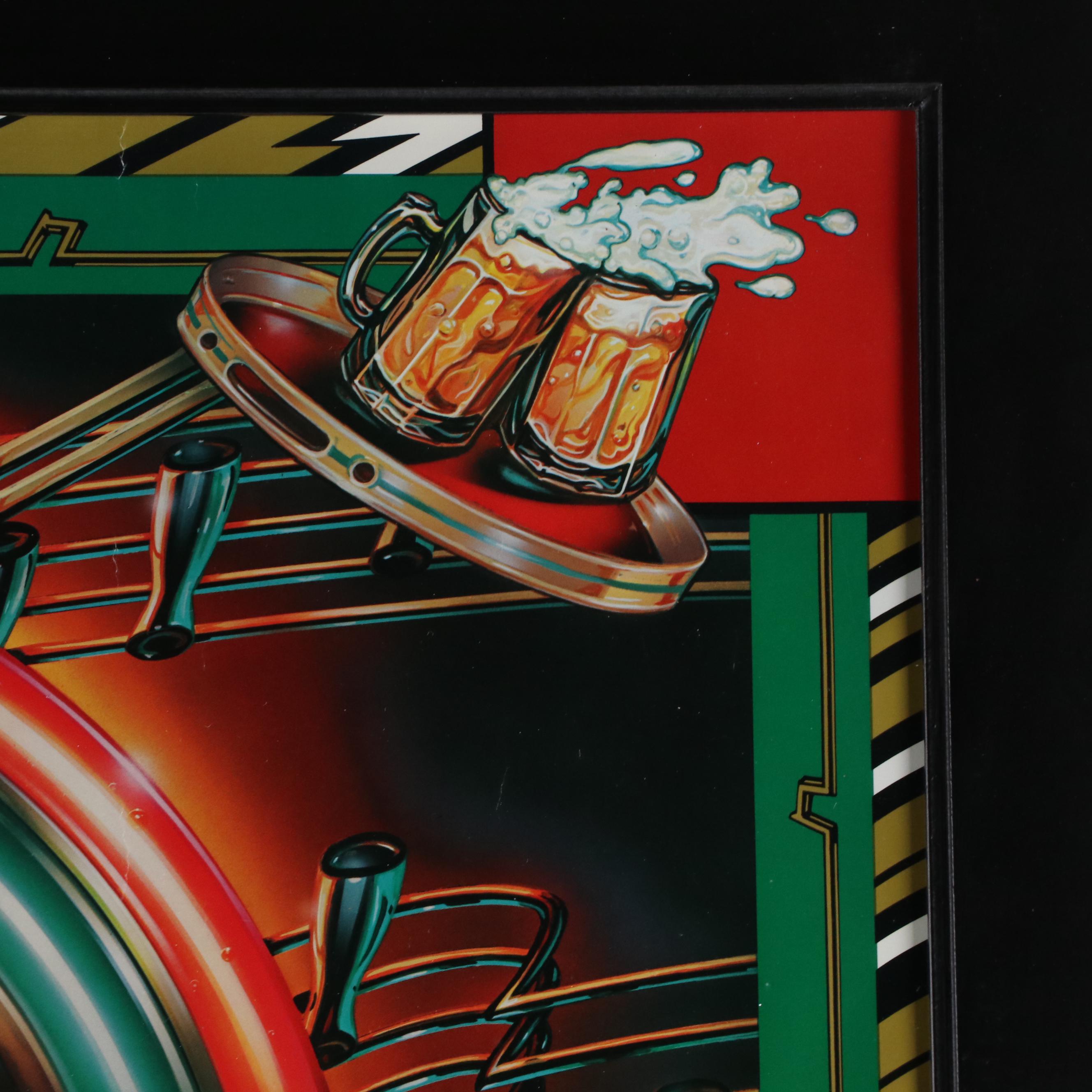 Vintage Miller Beer Offset Lithograph Poster, Circa 1990 | EBTH
