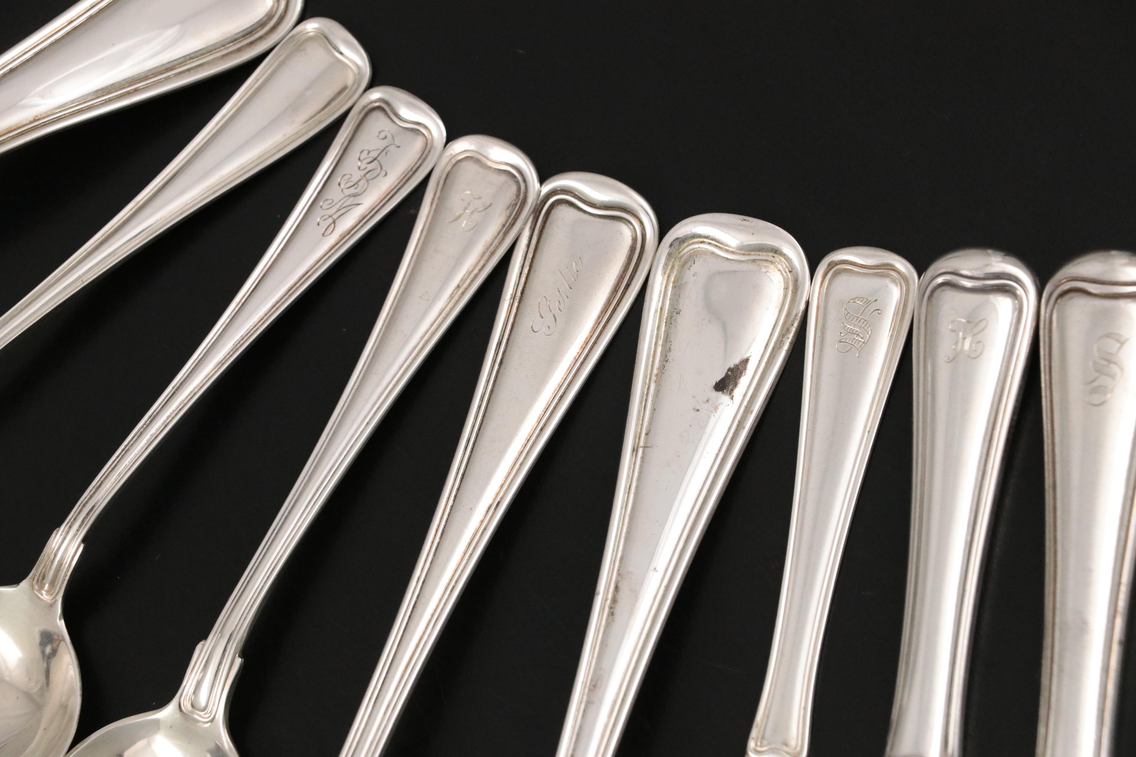 Gorham "Old French" and Other Sterling Silver Flatware, 20th C ...