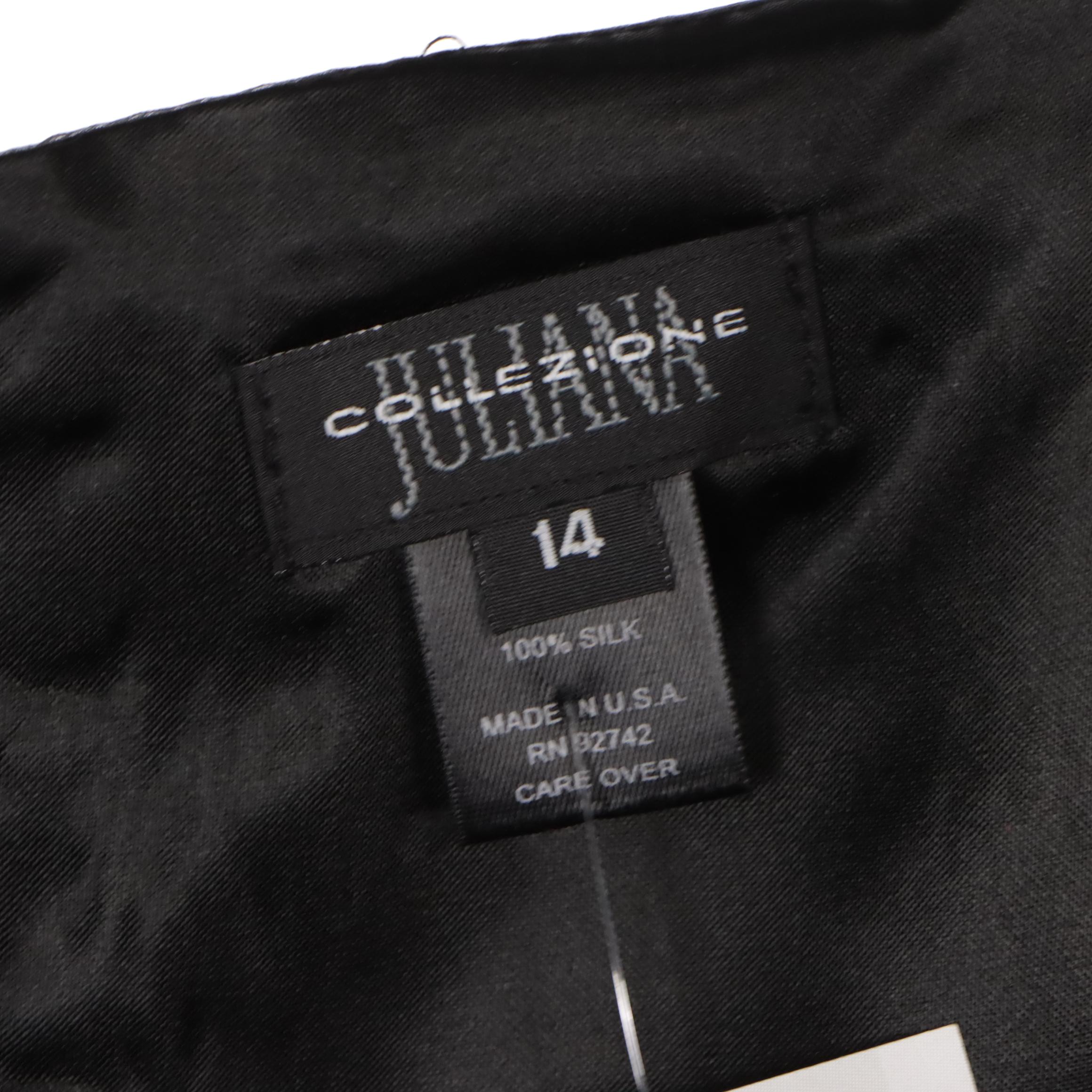 Juliana Collezione Silk Embroidered Two Piece Skirt Sets with Blazer ...