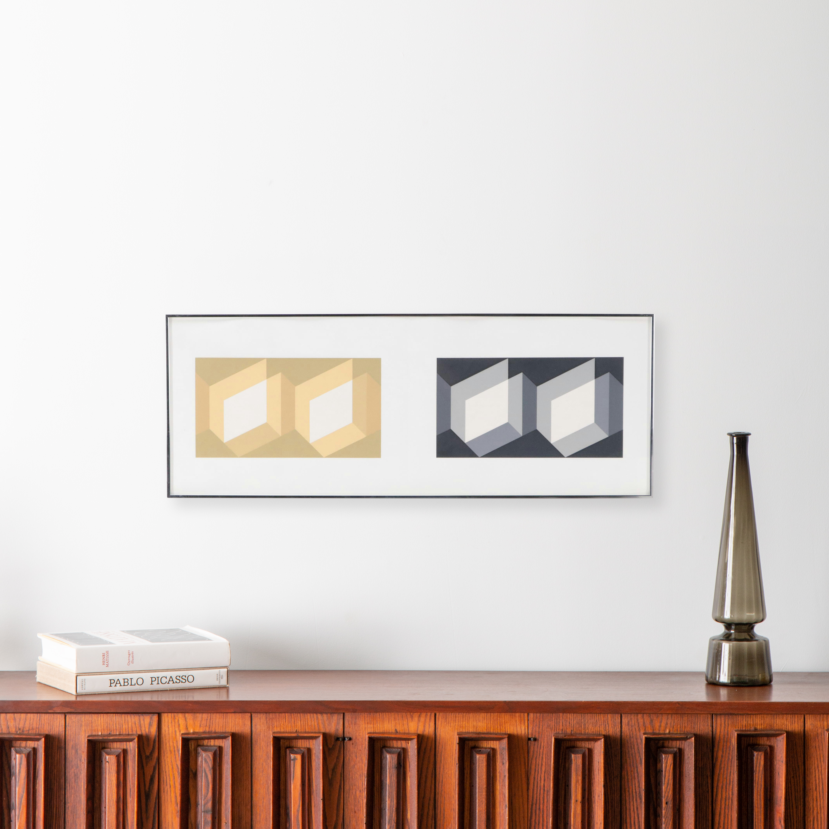 Josef Albers Geometric Serigraph From "Formulation: Articulation," 1972 ...