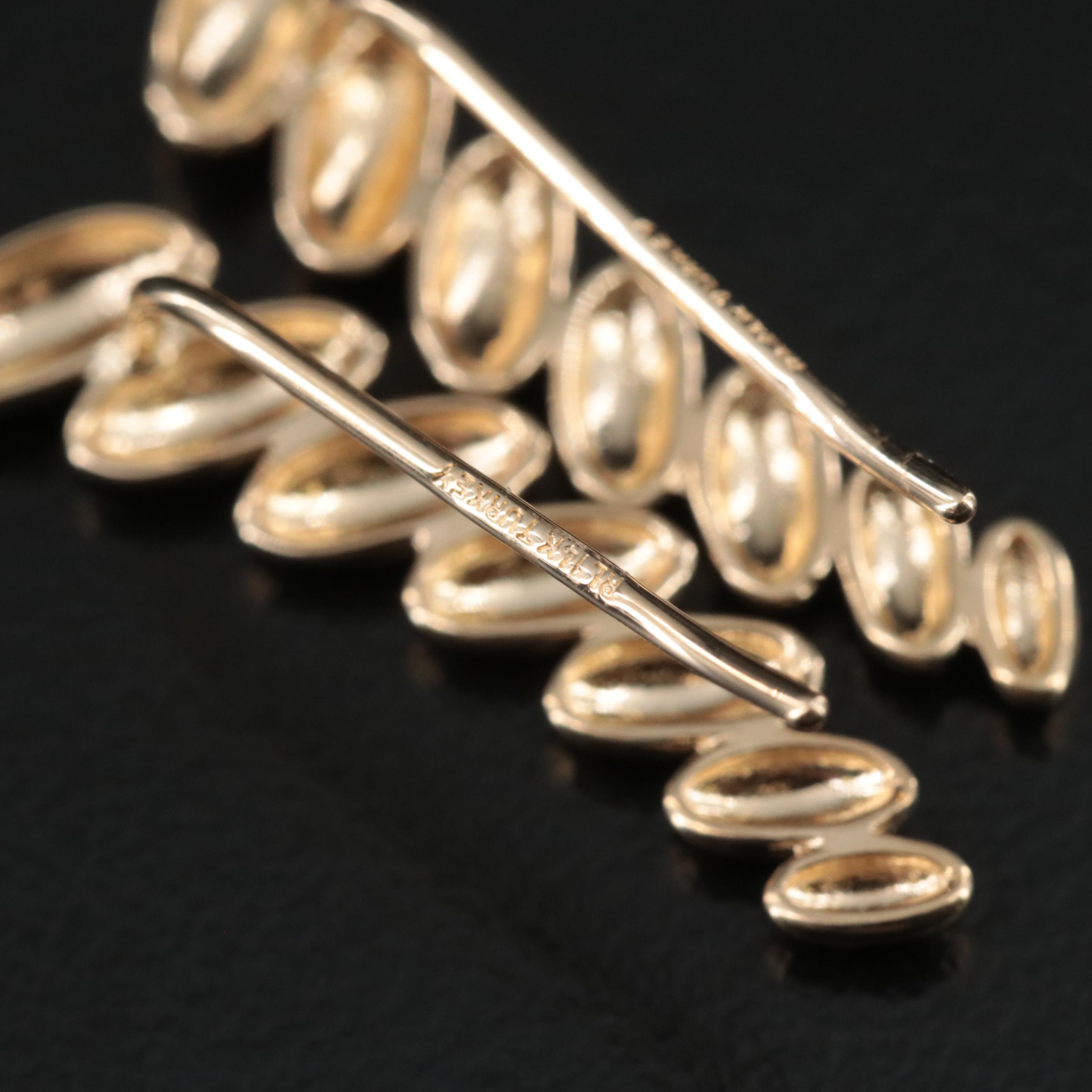 14K Graduated Ear Climbers | EBTH