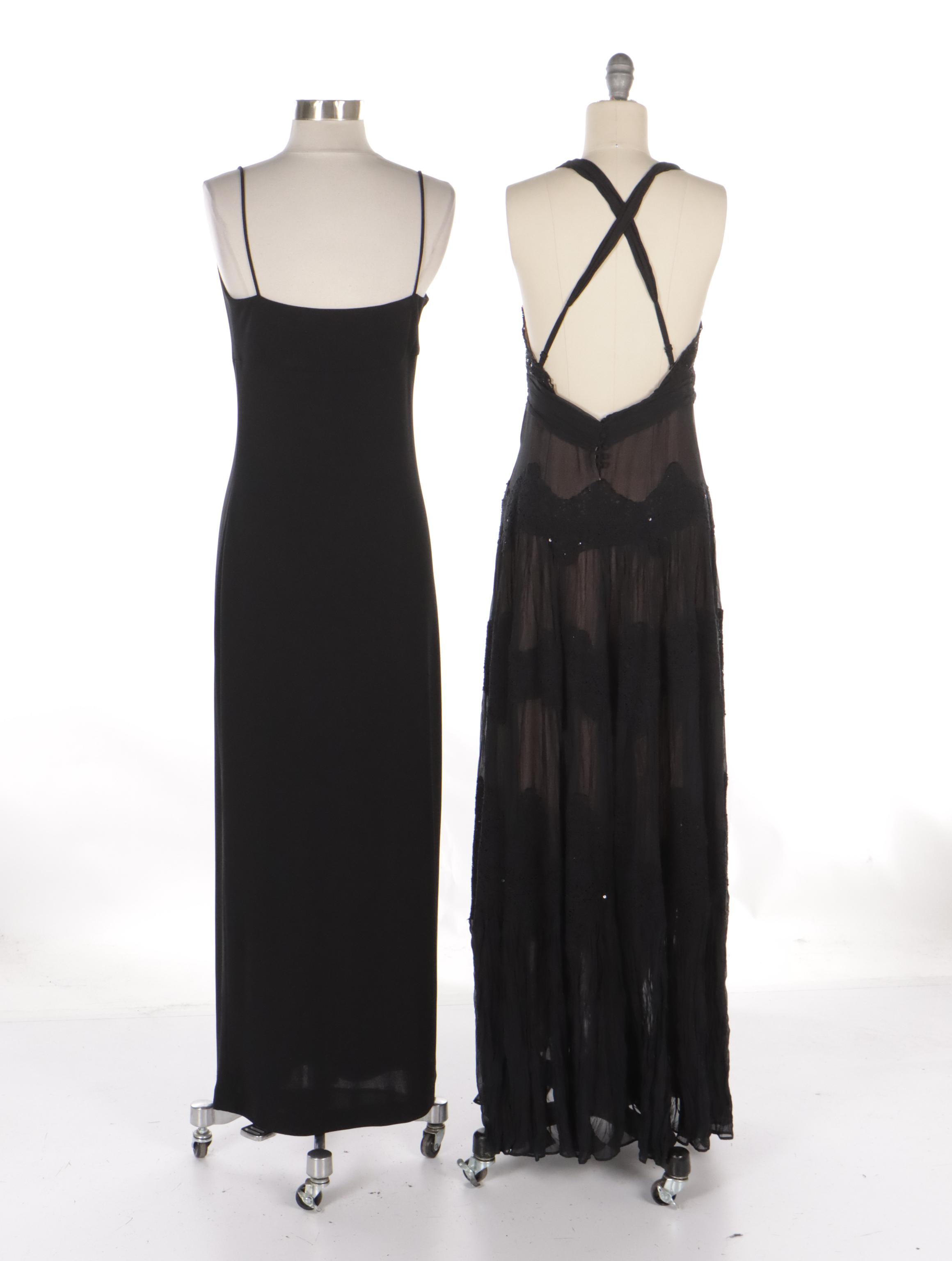 BCBG Max Azria and Brooks Brothers Sleeveless Evening Dresses | EBTH