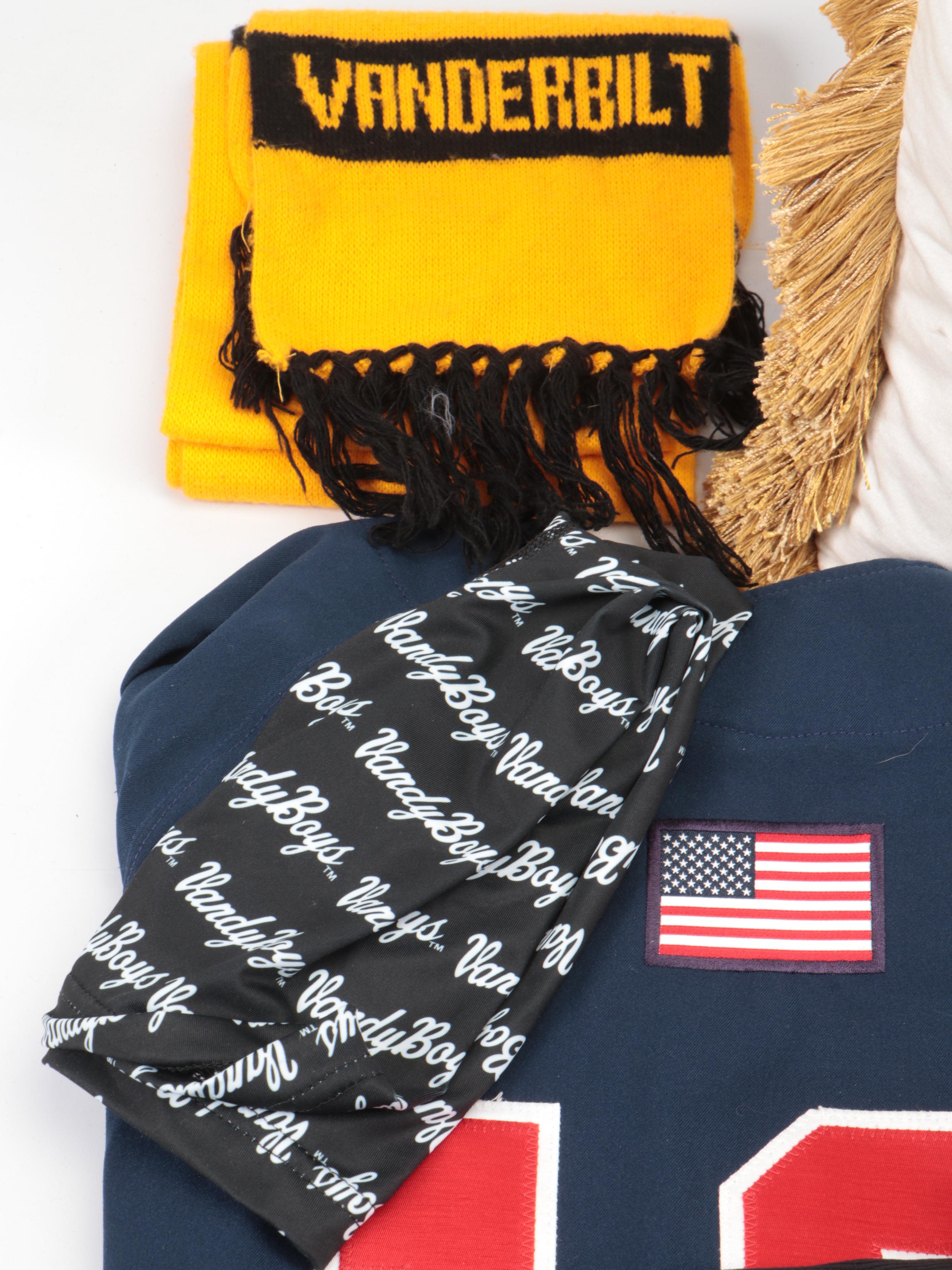 Vanderbilt Baseball Team-Signed Wooden Home Plate with Jersey and More ...