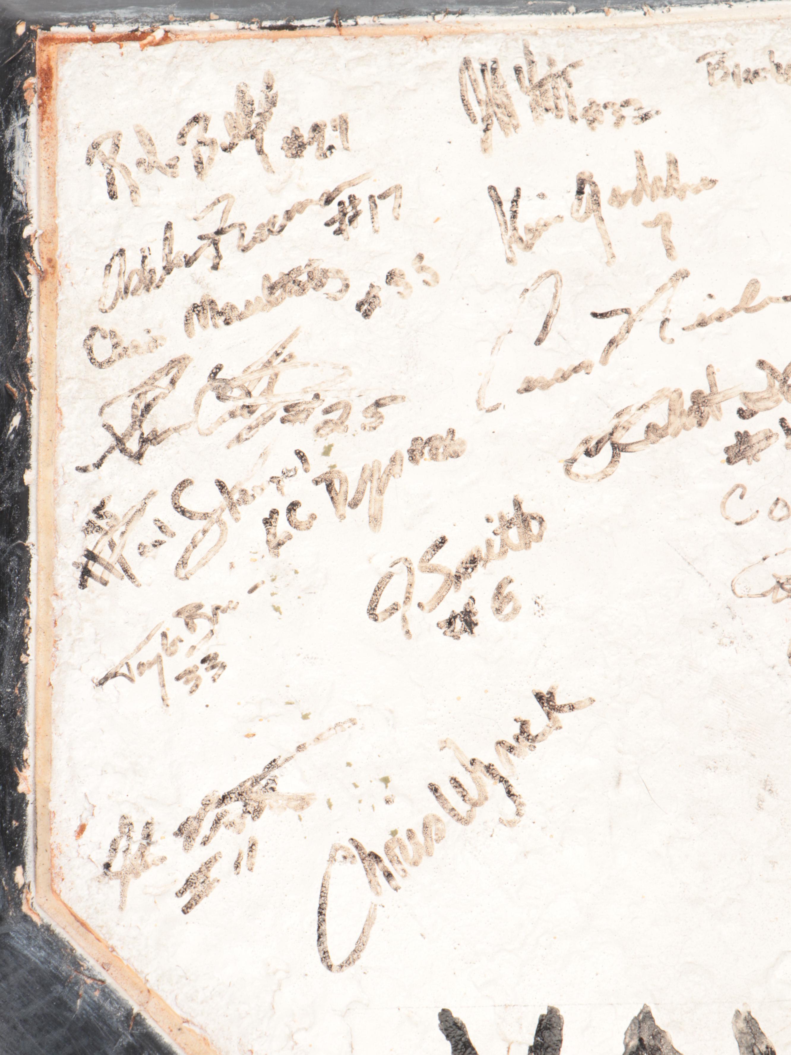 Vanderbilt Baseball Team-Signed Wooden Home Plate with Jersey and More ...