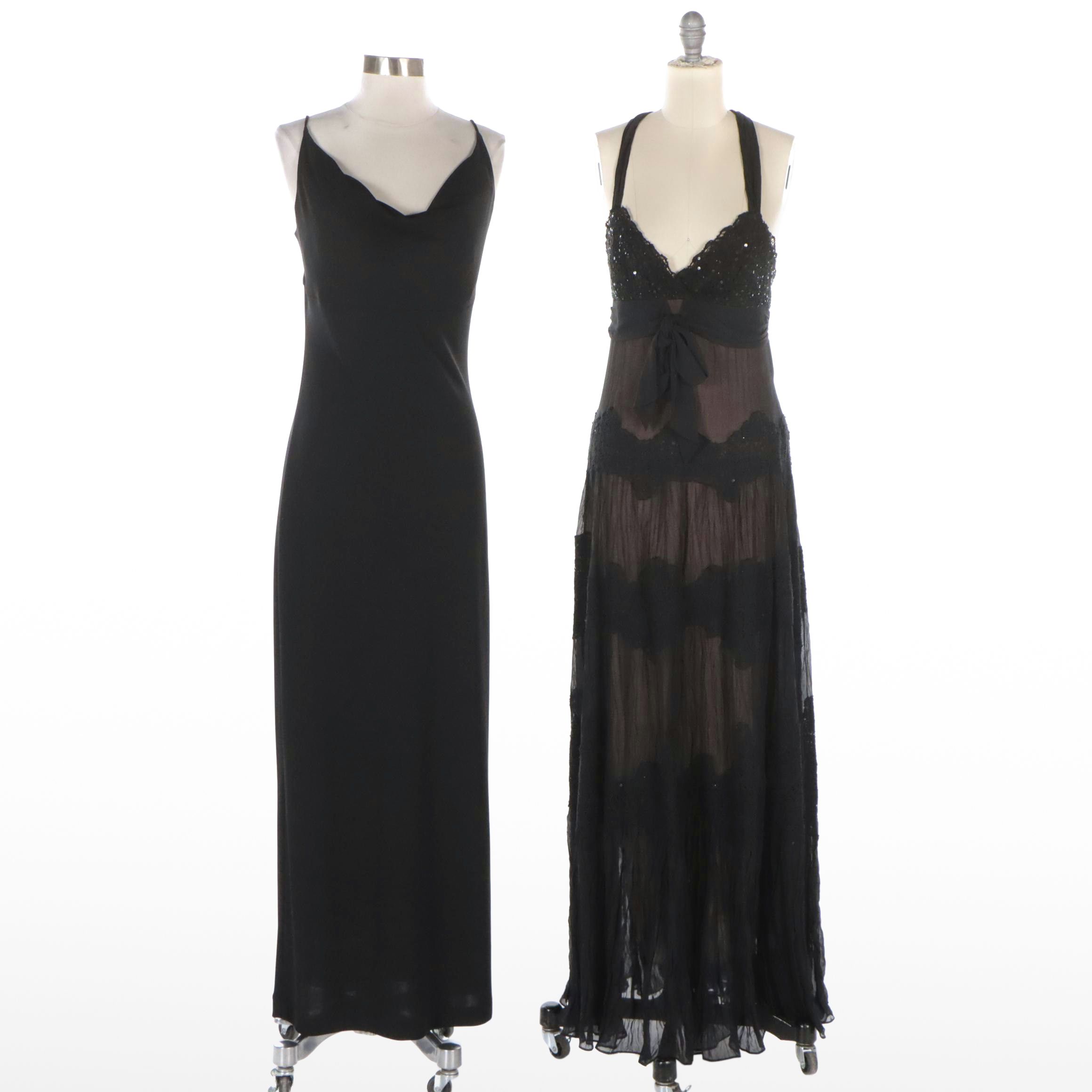 BCBG Max Azria and Brooks Brothers Sleeveless Evening Dresses | EBTH