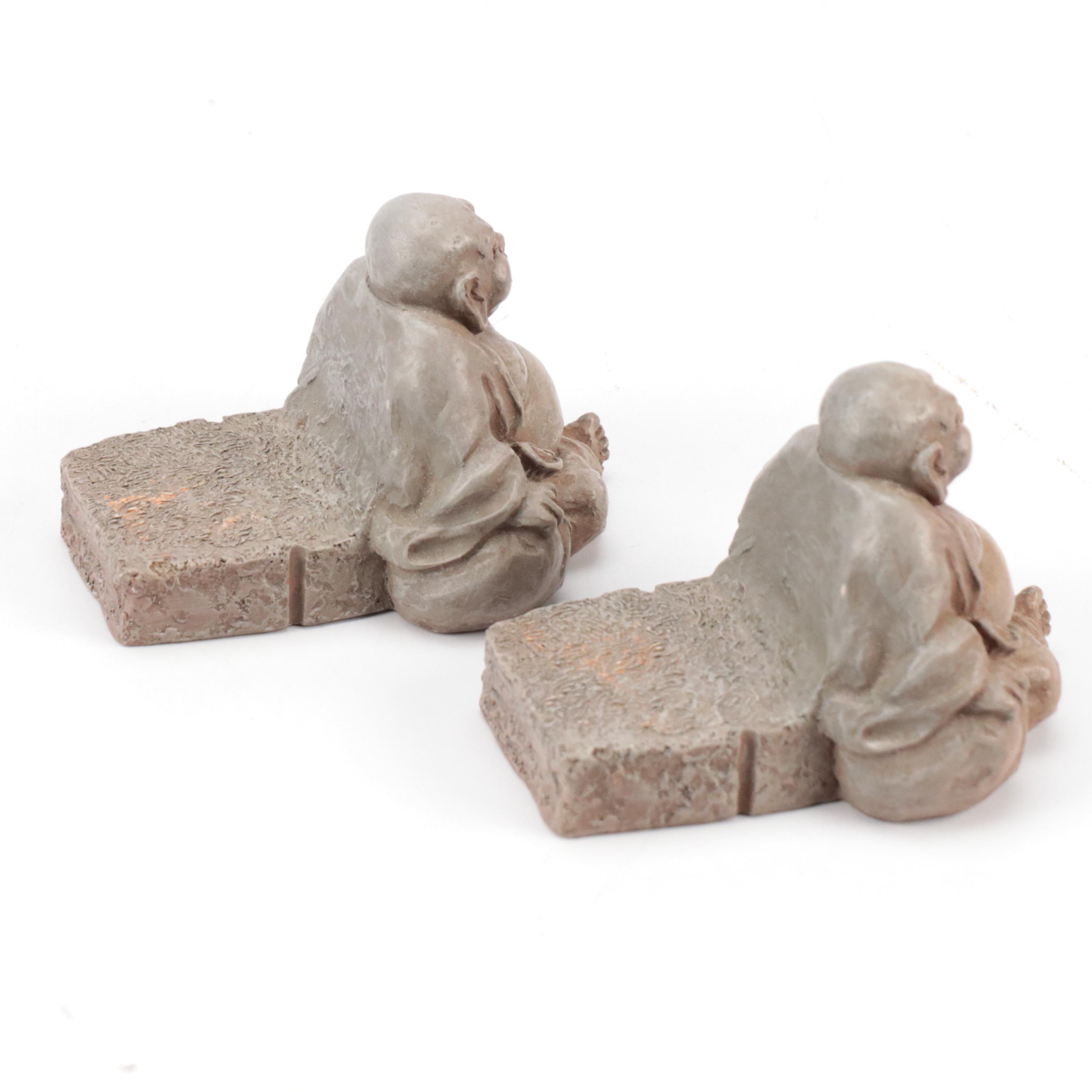 Chinese Abacus with Buddah and Wooden Elephant Decor | EBTH