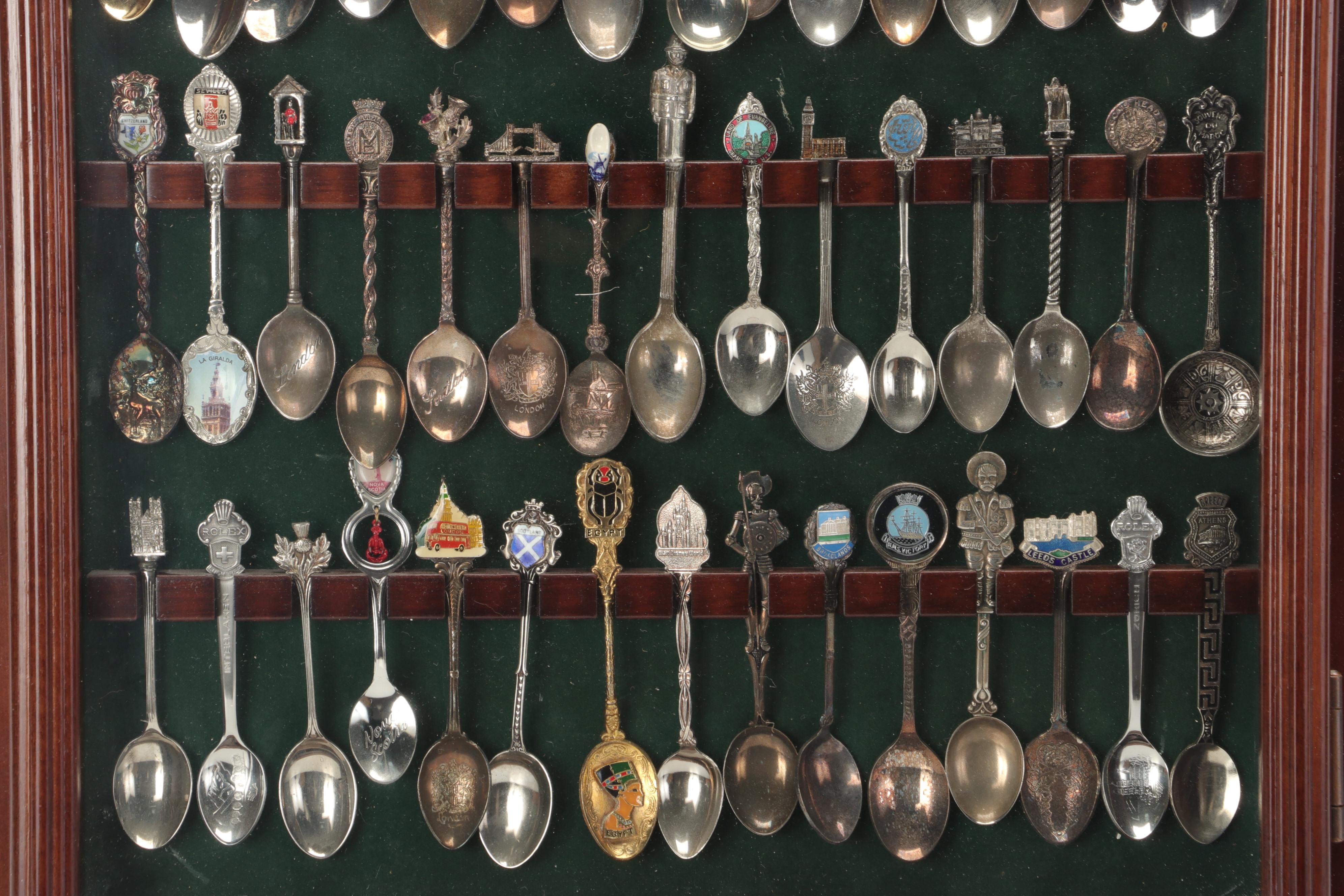 Royal Family and Travel Silver Plate, Sterling Souvenir Spoons in ...