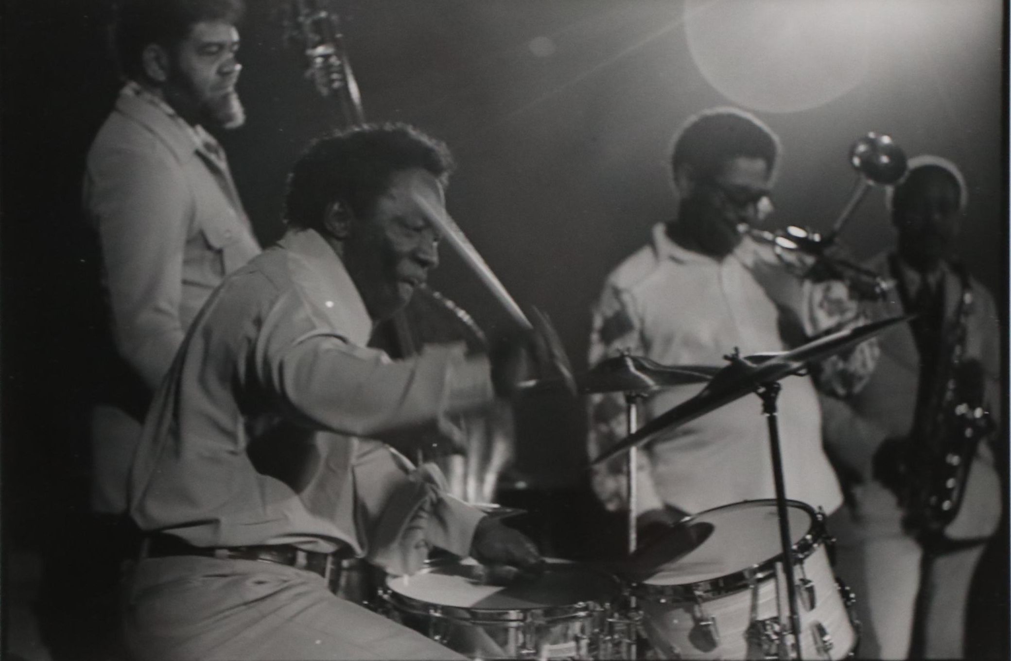 Michael P. Smith Silver Gelatin Photograph of Musicians, 1977 | EBTH